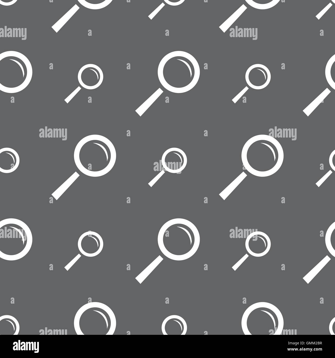Magnifier glass sign icon. Zoom tool button. Navigation search symbol ...