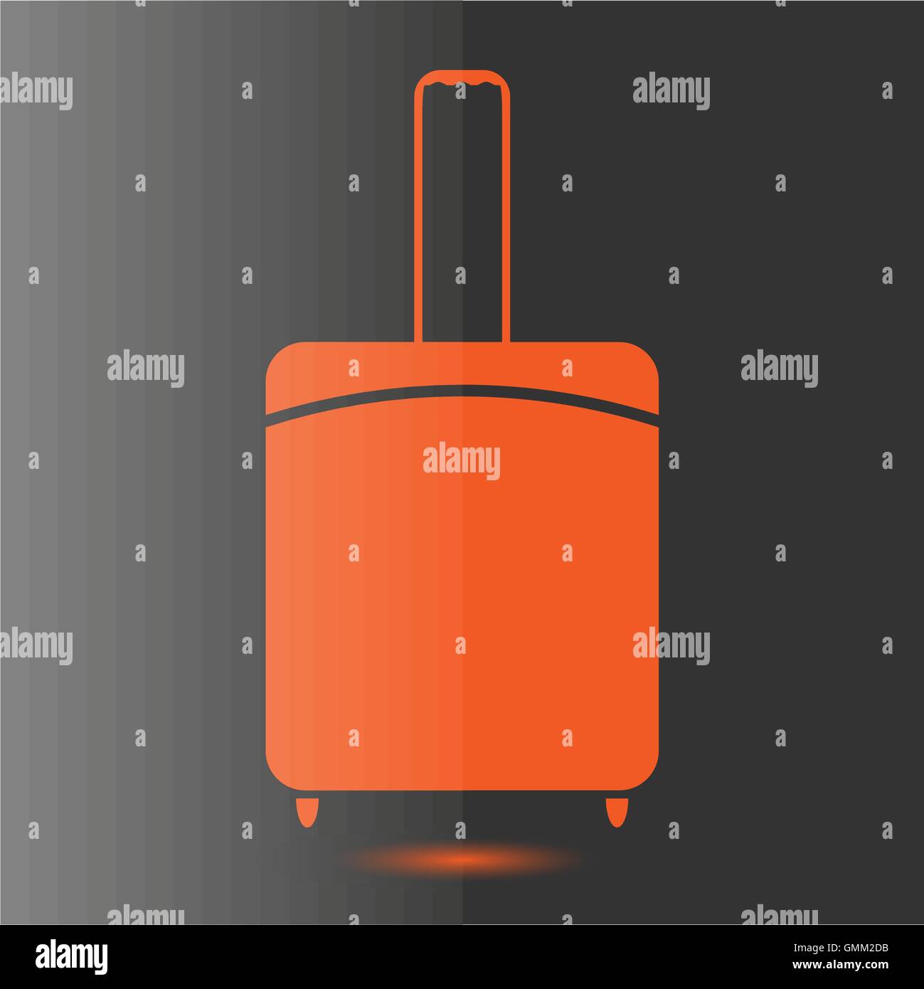 Icon suitcase, vector illustration Stock Vector Image & Art - Alamy