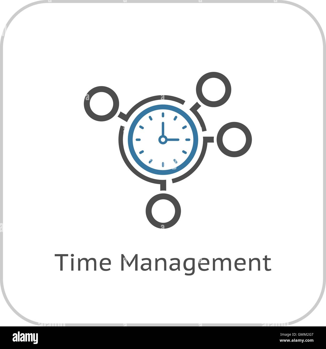 Business man clock Stock Vector Images - Alamy