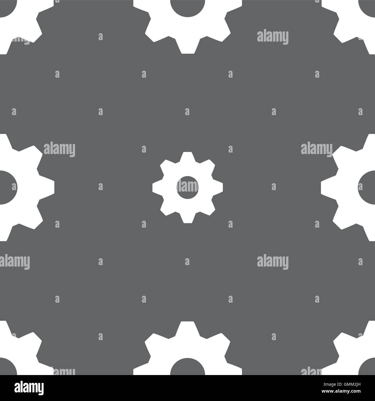 Cog settings sign icon. Cogwheel gear mechanism symbol. Seamless ...