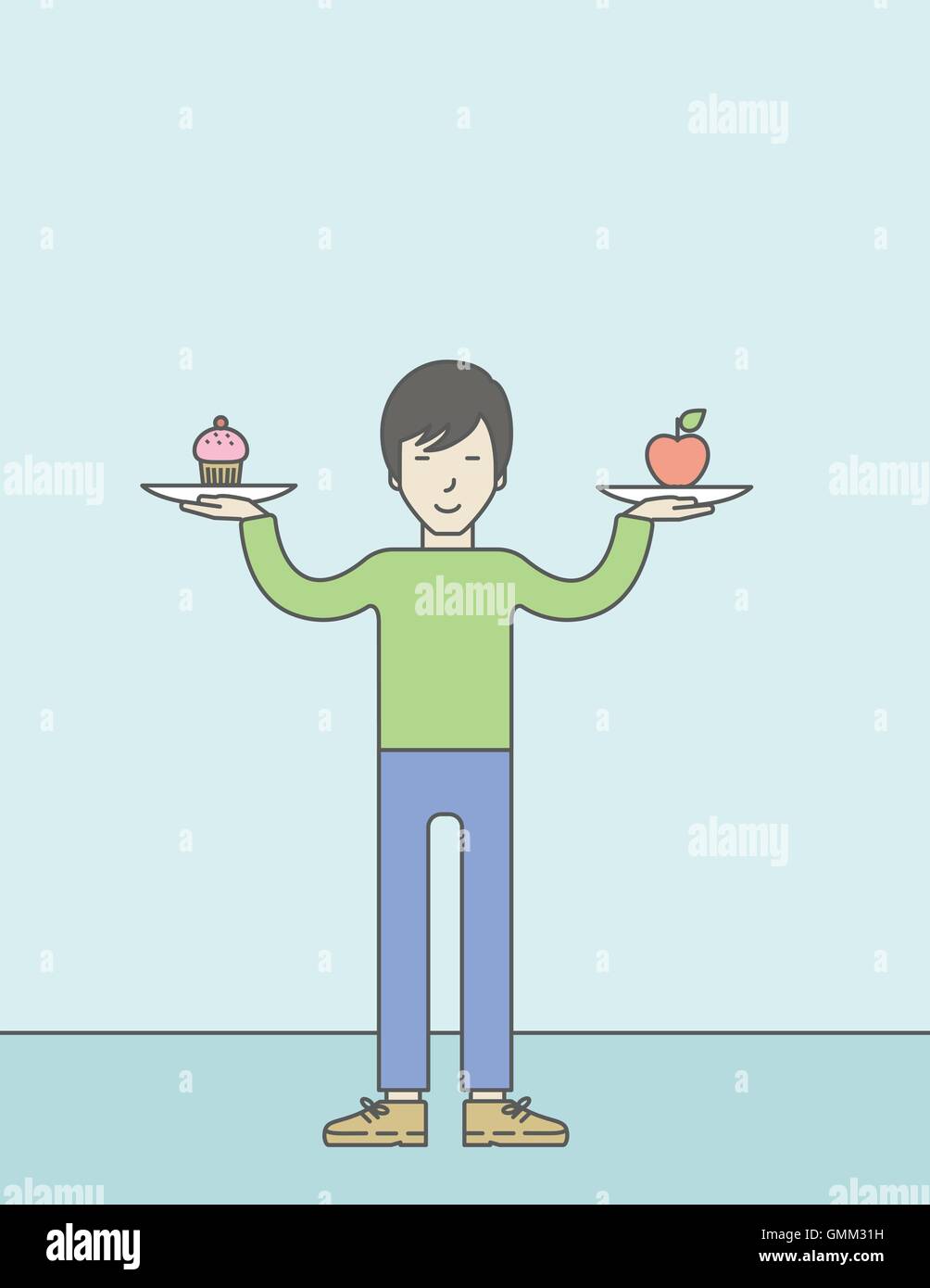 Cake vertical layout Stock Vector Images - Alamy