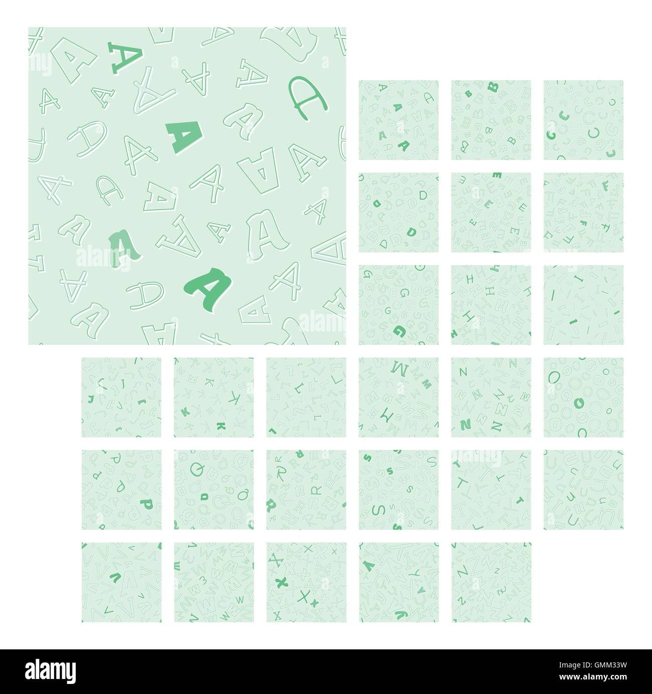 Seamless repeating pattern endless Cut Out Stock Images & Pictures - Alamy