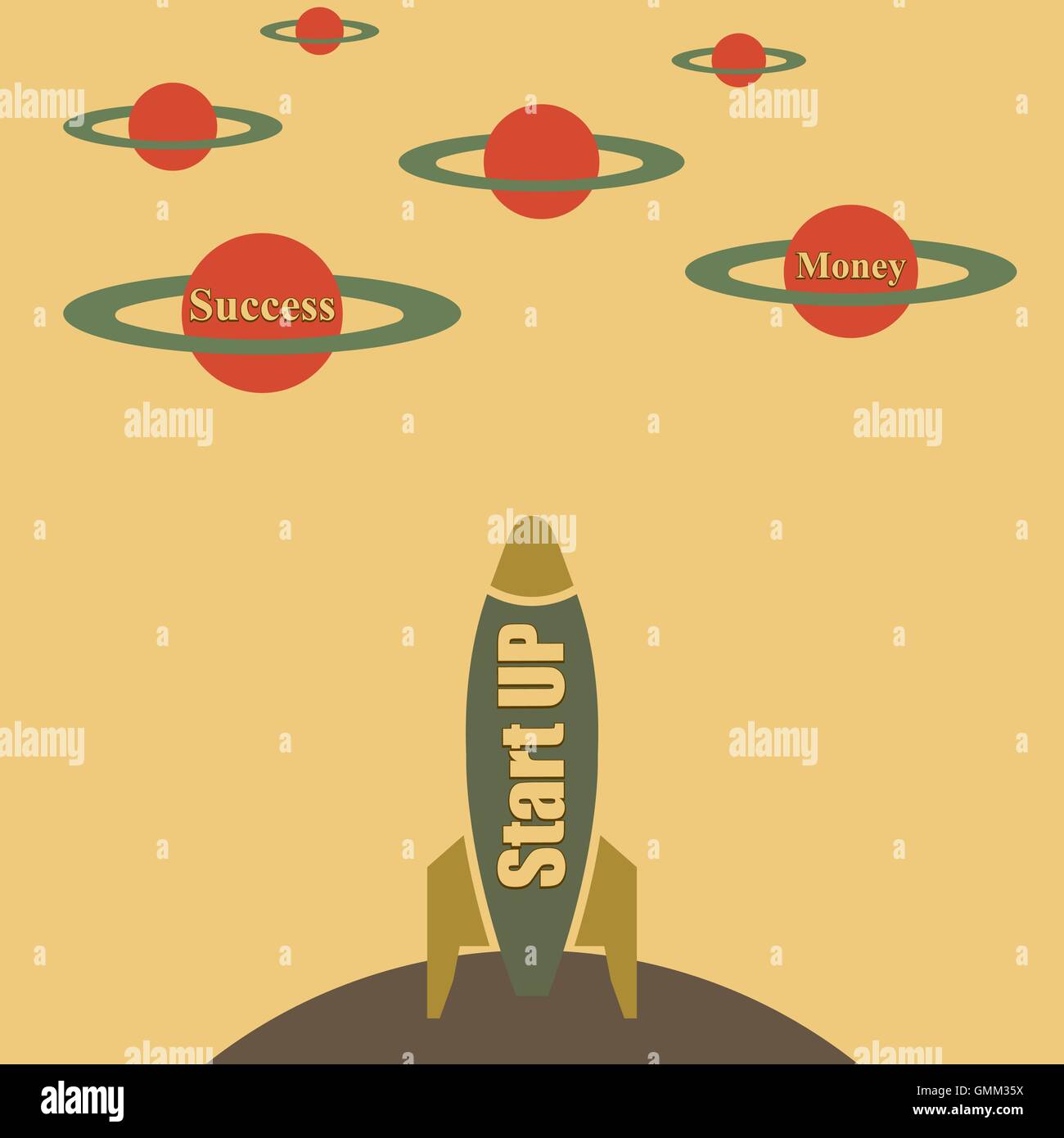 New product concept start Stock Vector Images - Alamy