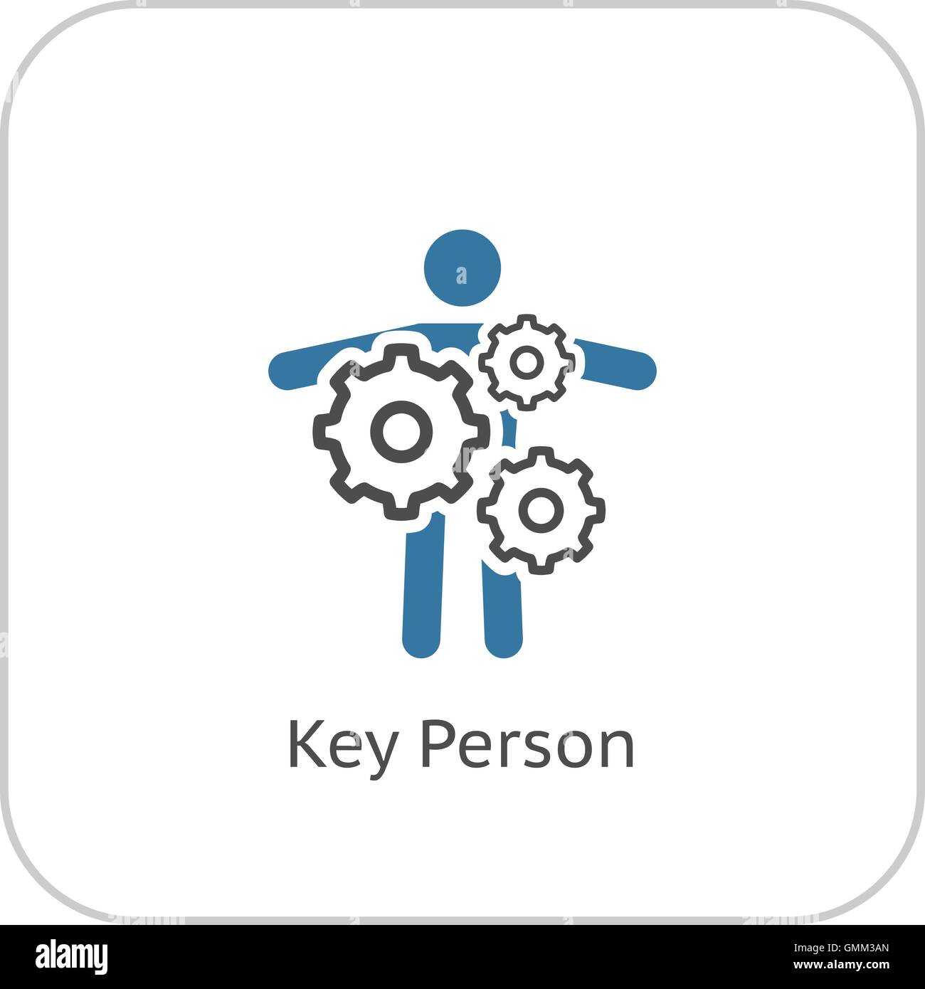 Key person icon business hi-res stock photography and images - Alamy