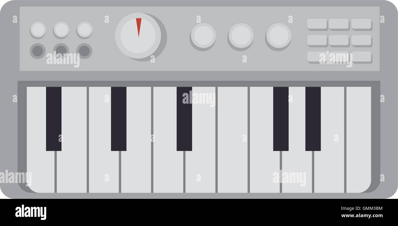 keyboard music instrument Stock Vector Image & Art - Alamy
