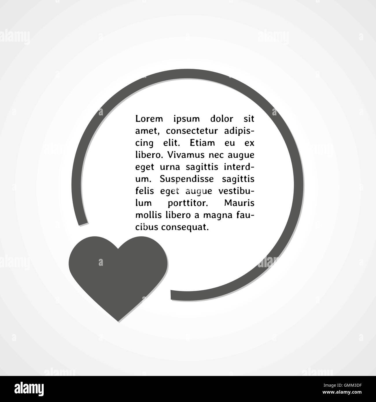 Linear love symbol Stock Vector Images - Alamy