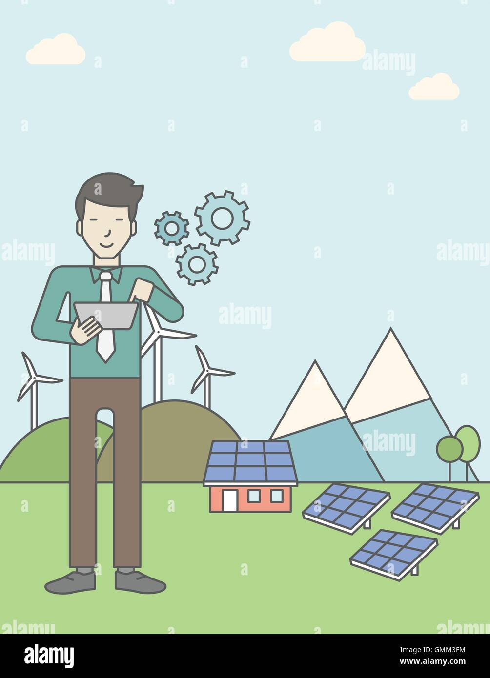 Panel layout Stock Vector Images - Alamy