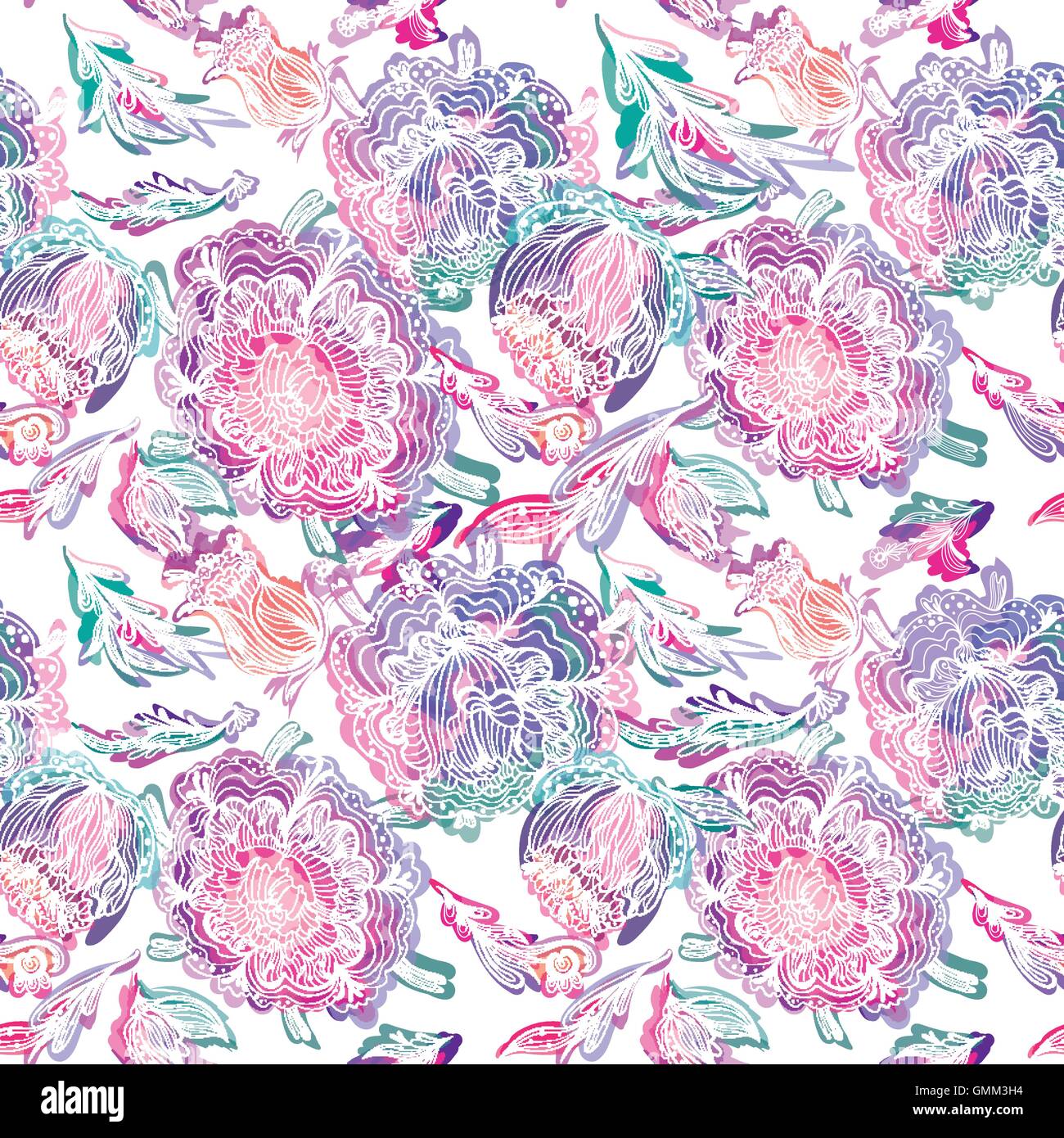 Purple paradise Stock Vector Images - Alamy