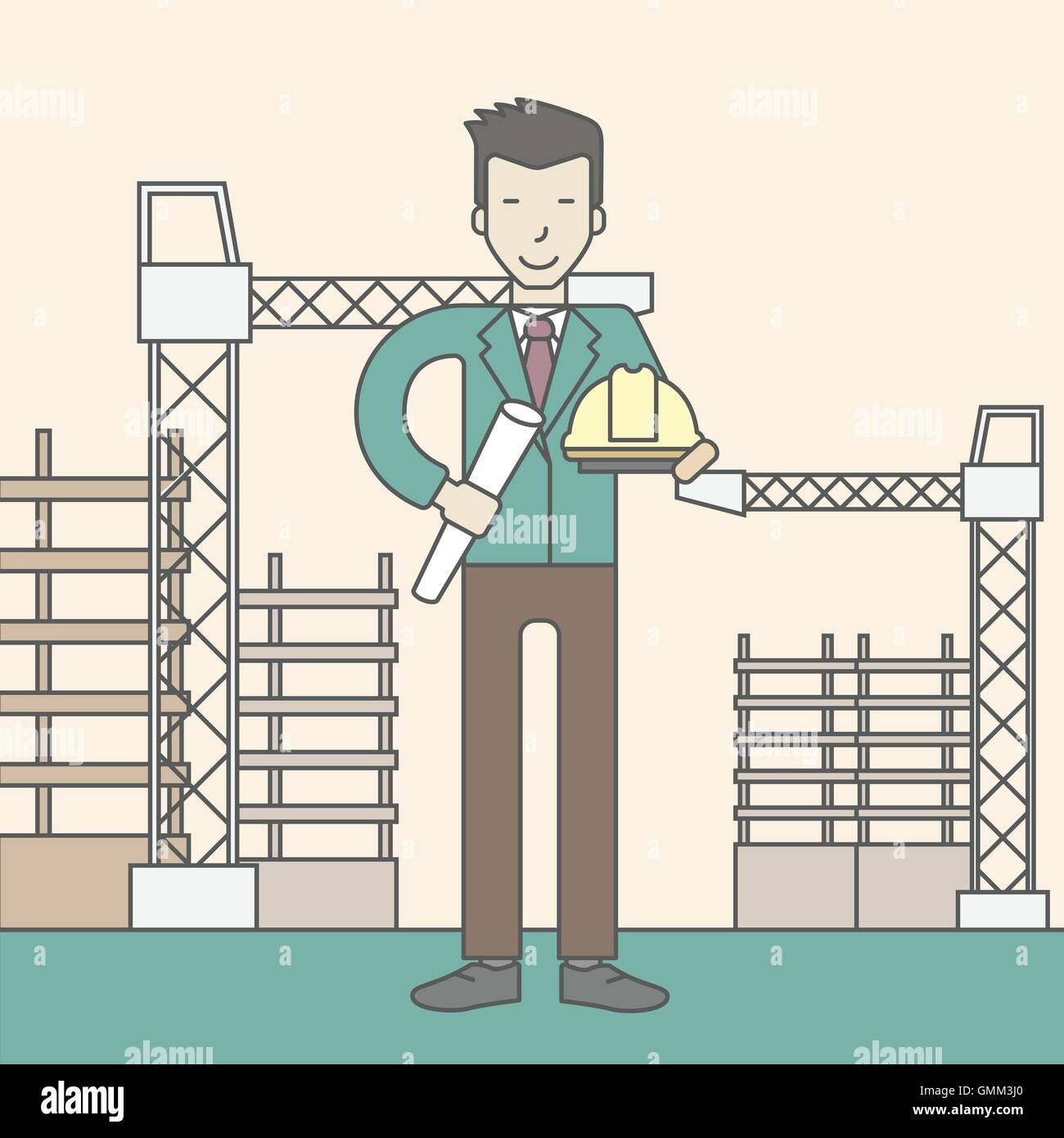 Engineer layout Stock Vector Images - Alamy