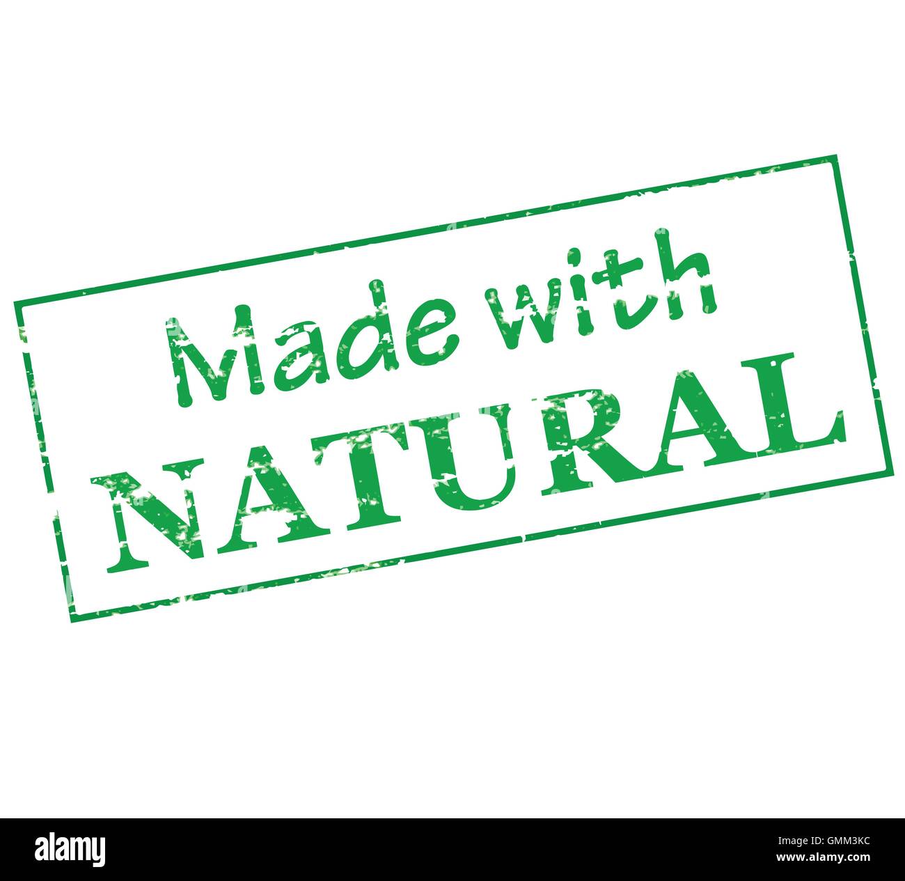 Made with natural Stock Vector Image & Art - Alamy