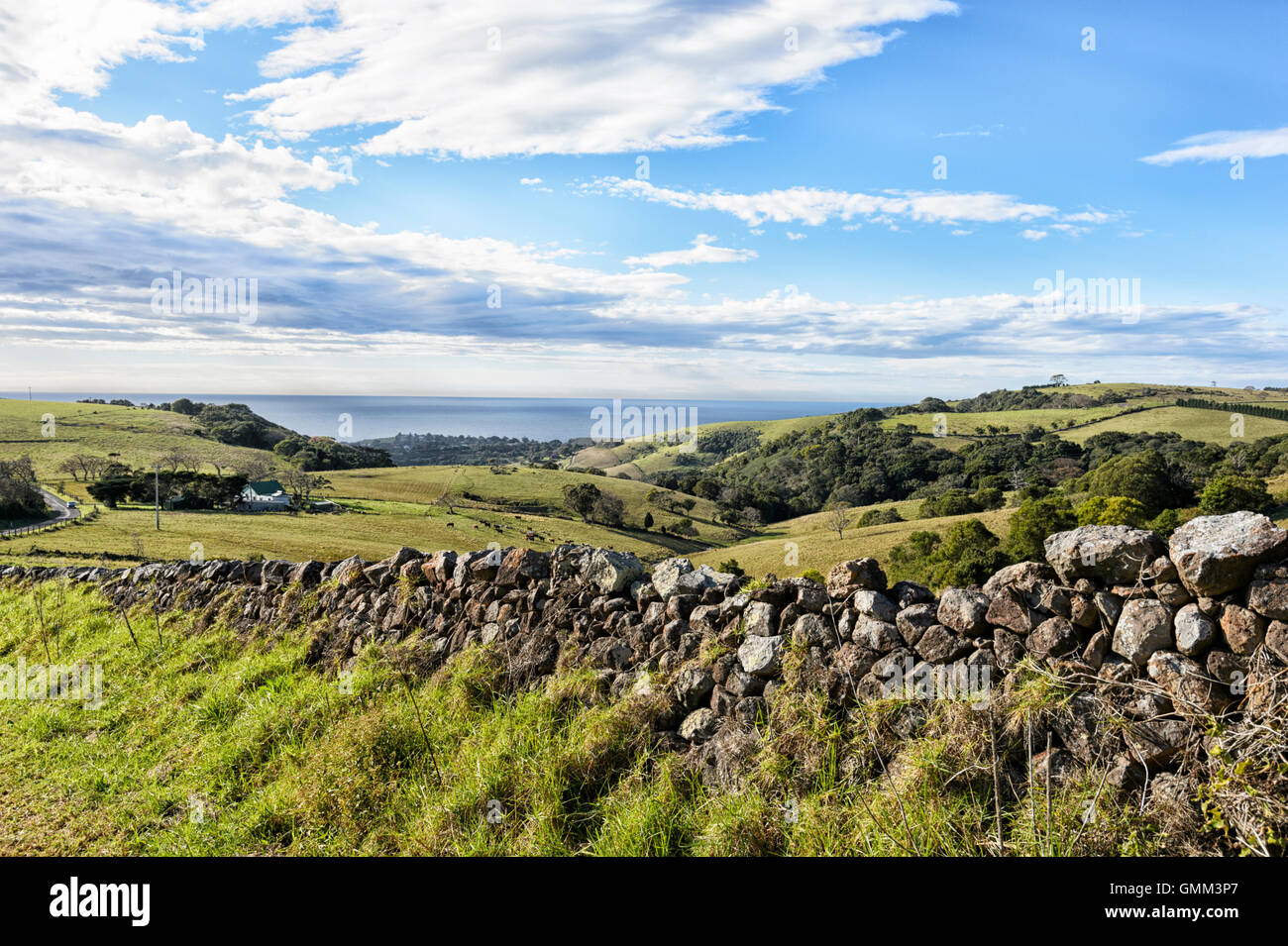 Scenic Countryside above Kiama, Saddleback Mountain, New South Wales ...