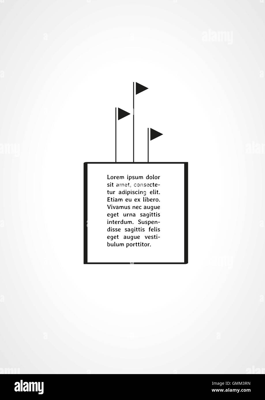 White blank round square Stock Vector Images - Alamy