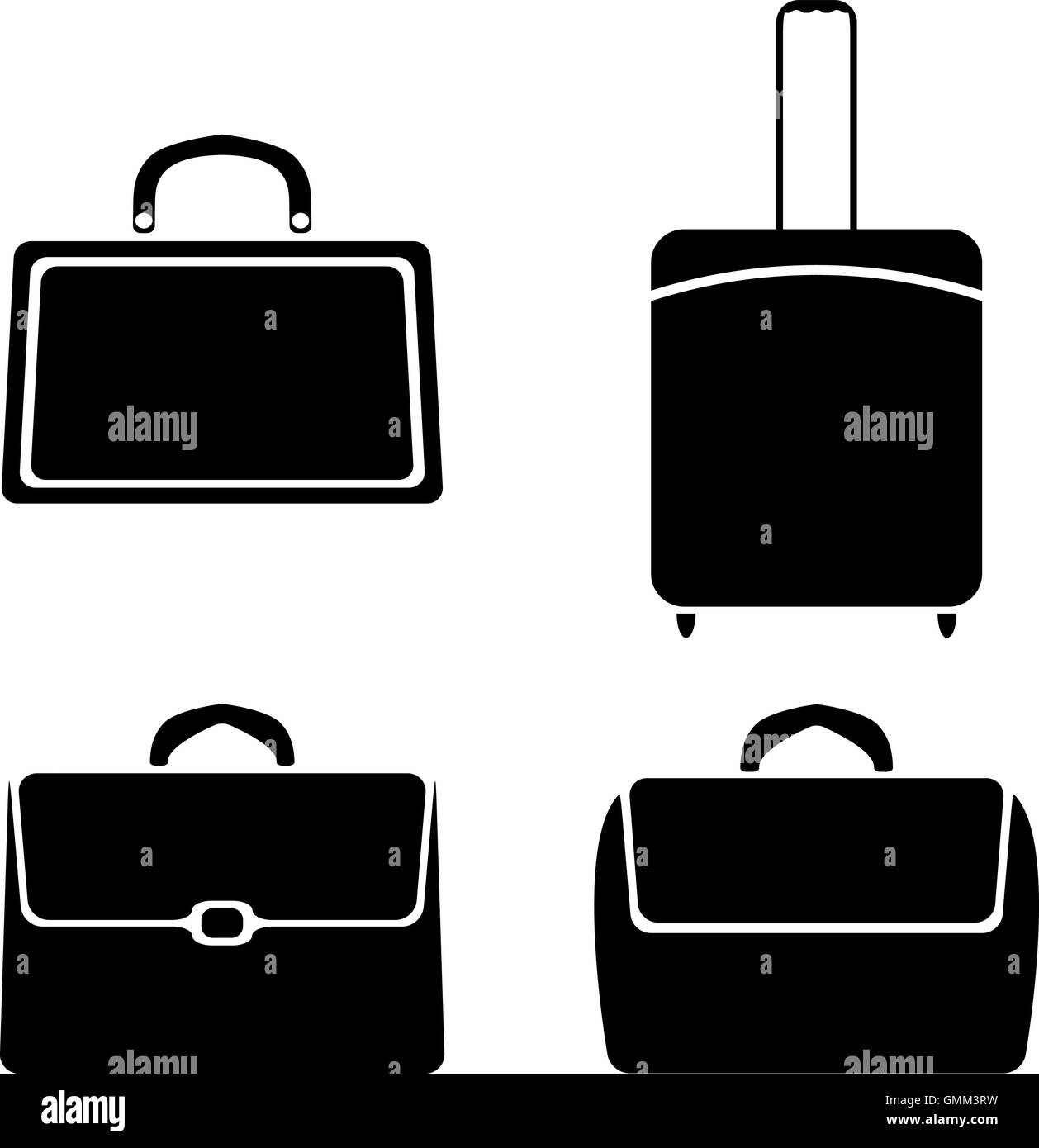 Icons bags, vector illustration Stock Vector Image & Art - Alamy