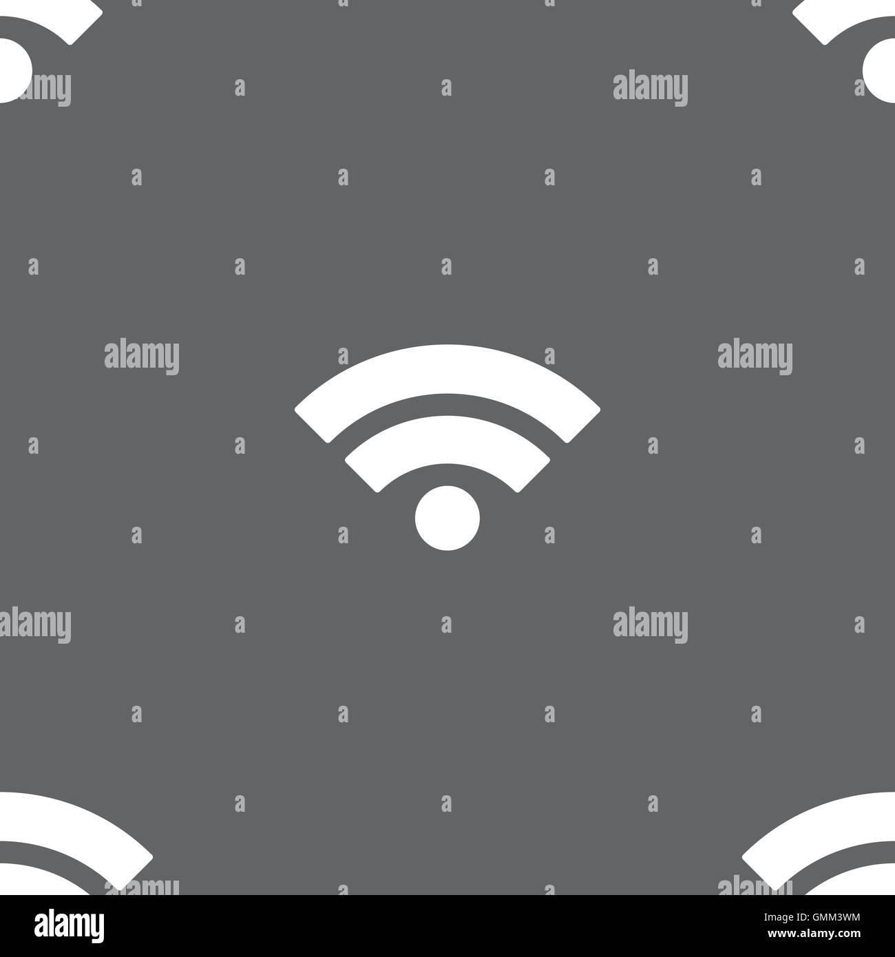 Wifi sign. Wi-fi symbol. Wireless Network icon. Wifi zone. Seamless ...