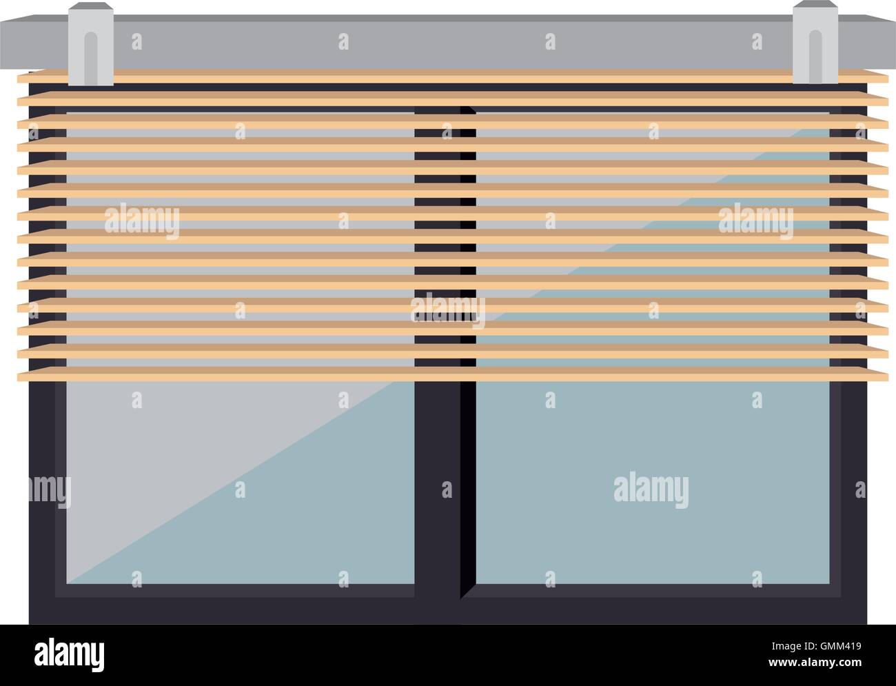 window blind design Stock Vector Image & Art - Alamy