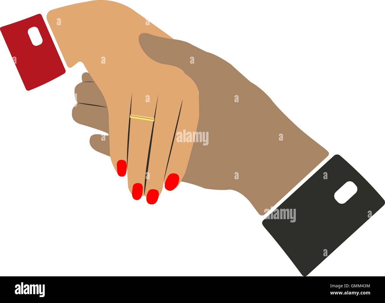 Wedding kissing hand gesture hi-res stock photography and images - Alamy