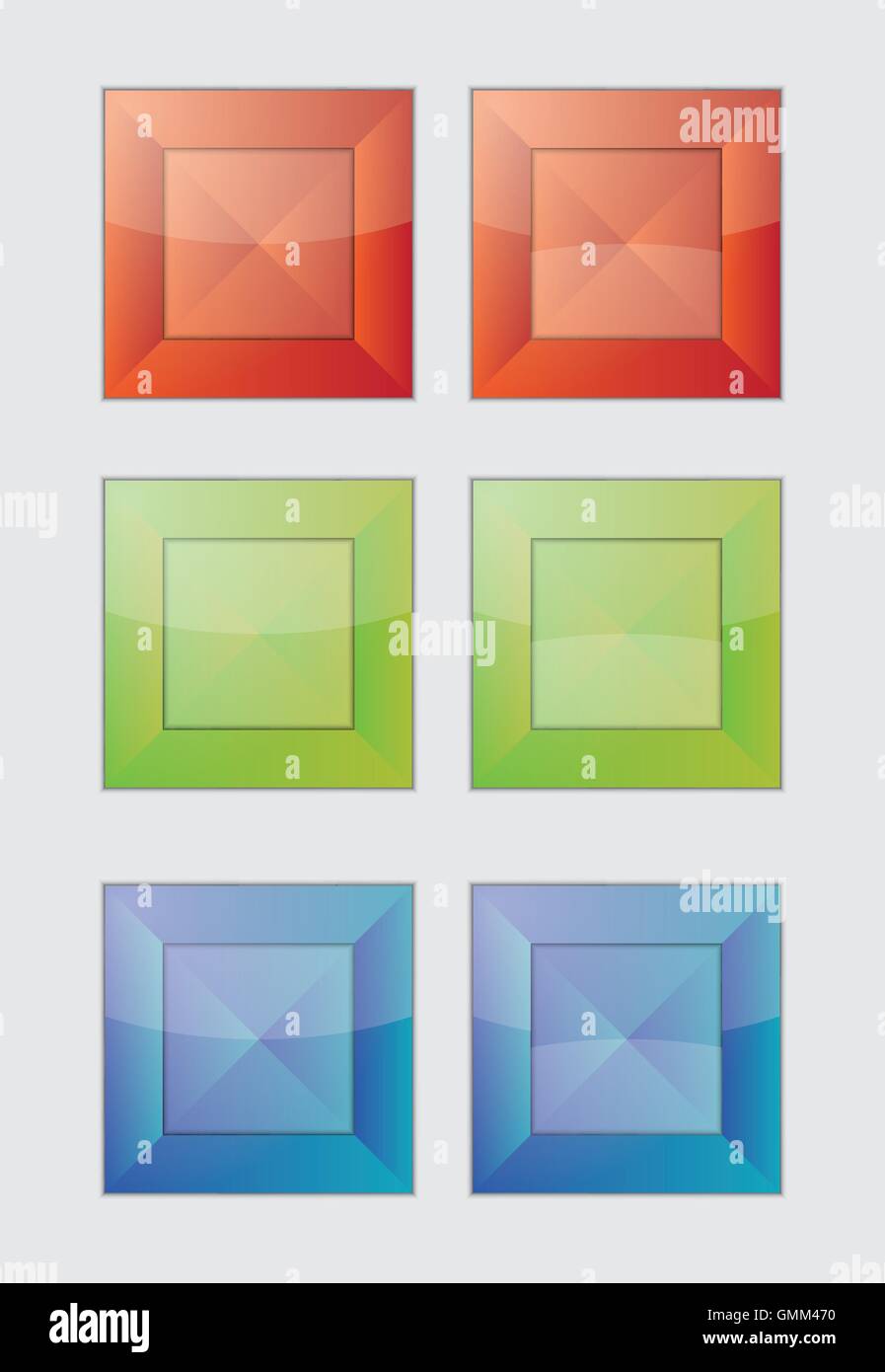 Six corner vector Stock Vector Images - Alamy
