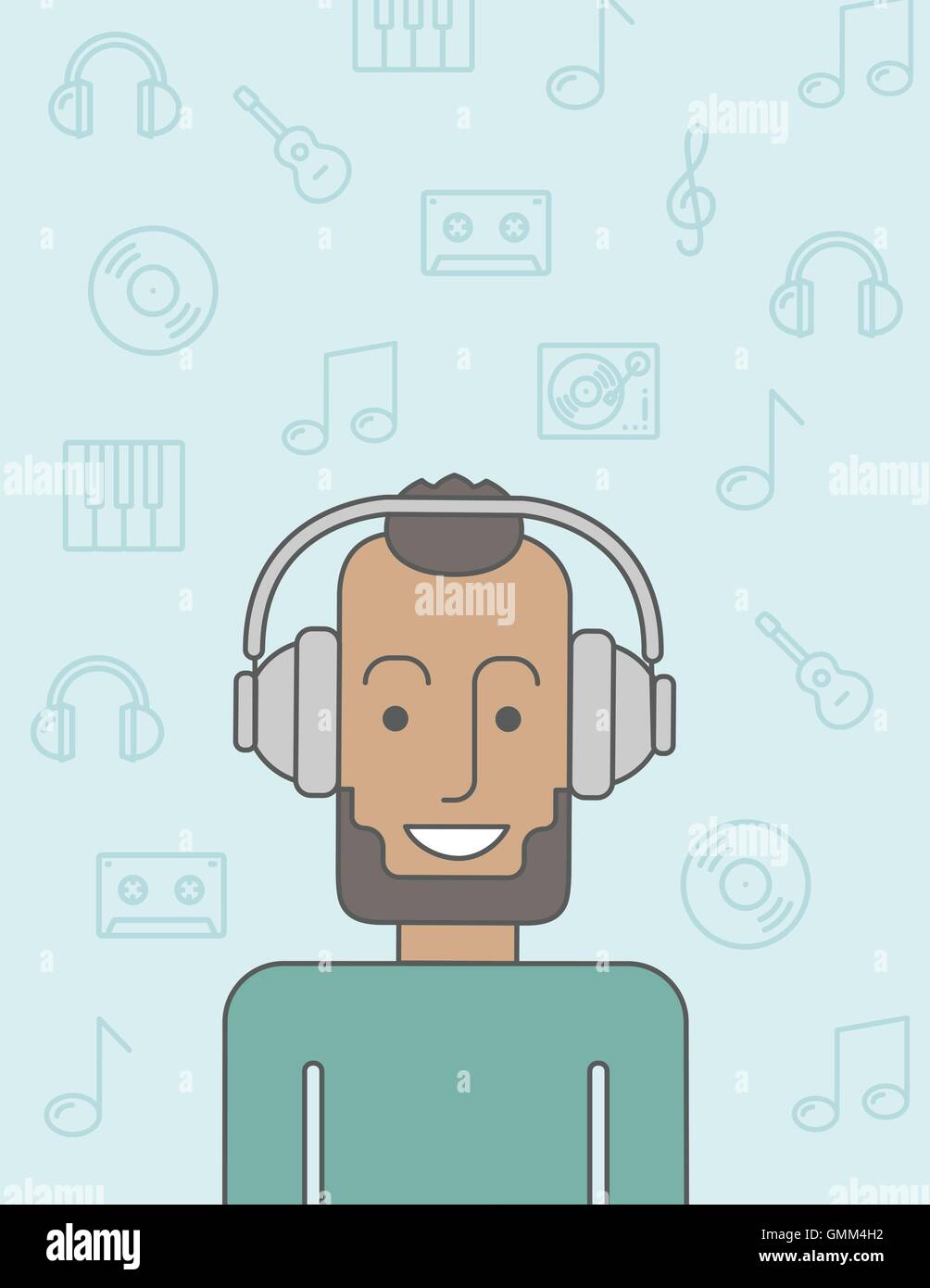 Singing listen Stock Vector Images - Alamy