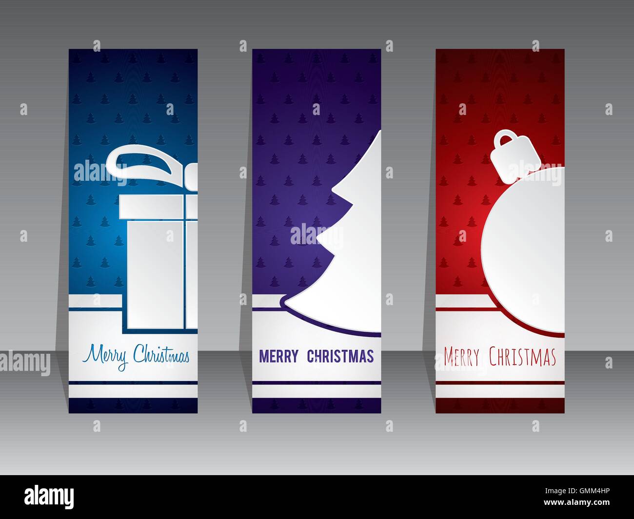 Christmas shopping label designs with symbols Stock Vector Image & Art ...