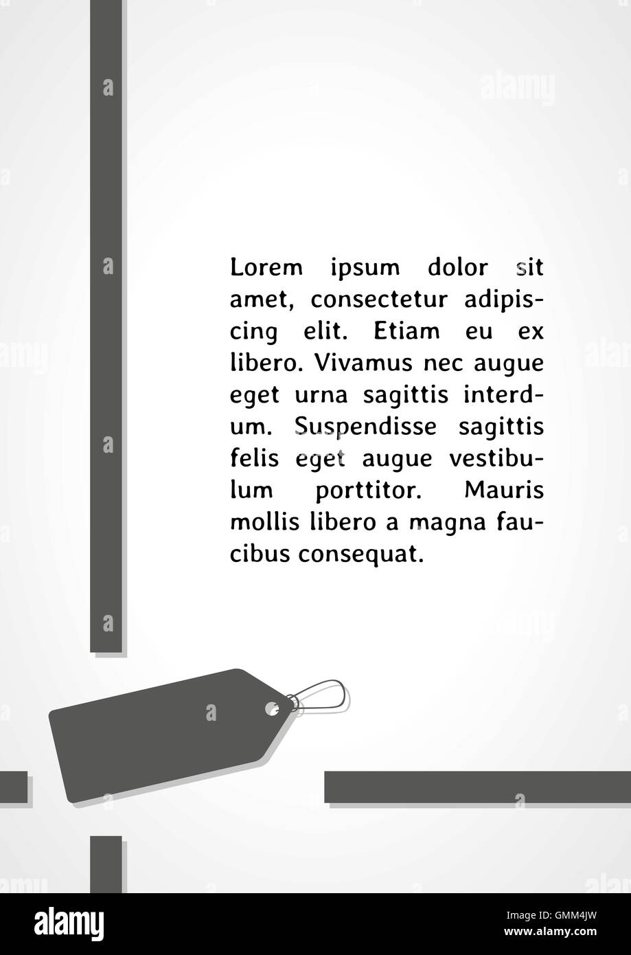 gray price tag dark infographics Stock Vector Image & Art - Alamy