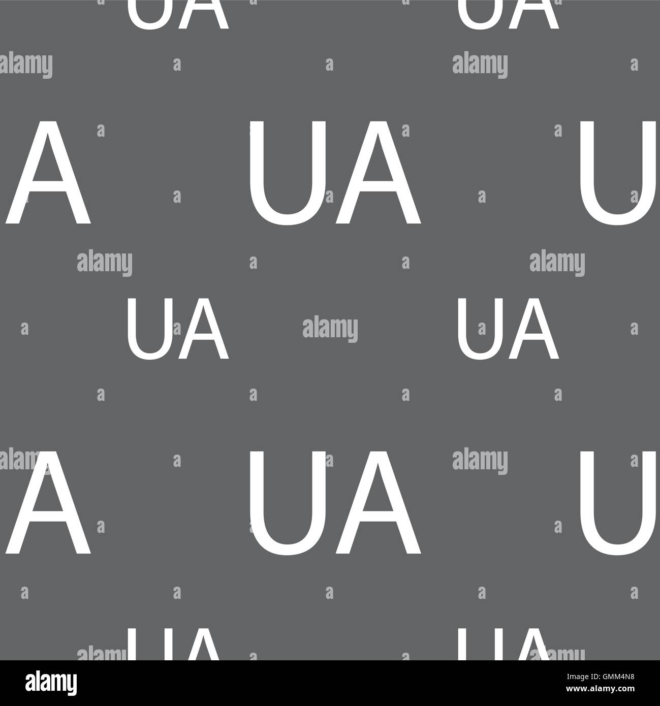 Ukraine sign icon. symbol. UA navigation. Seamless pattern on a gray ...