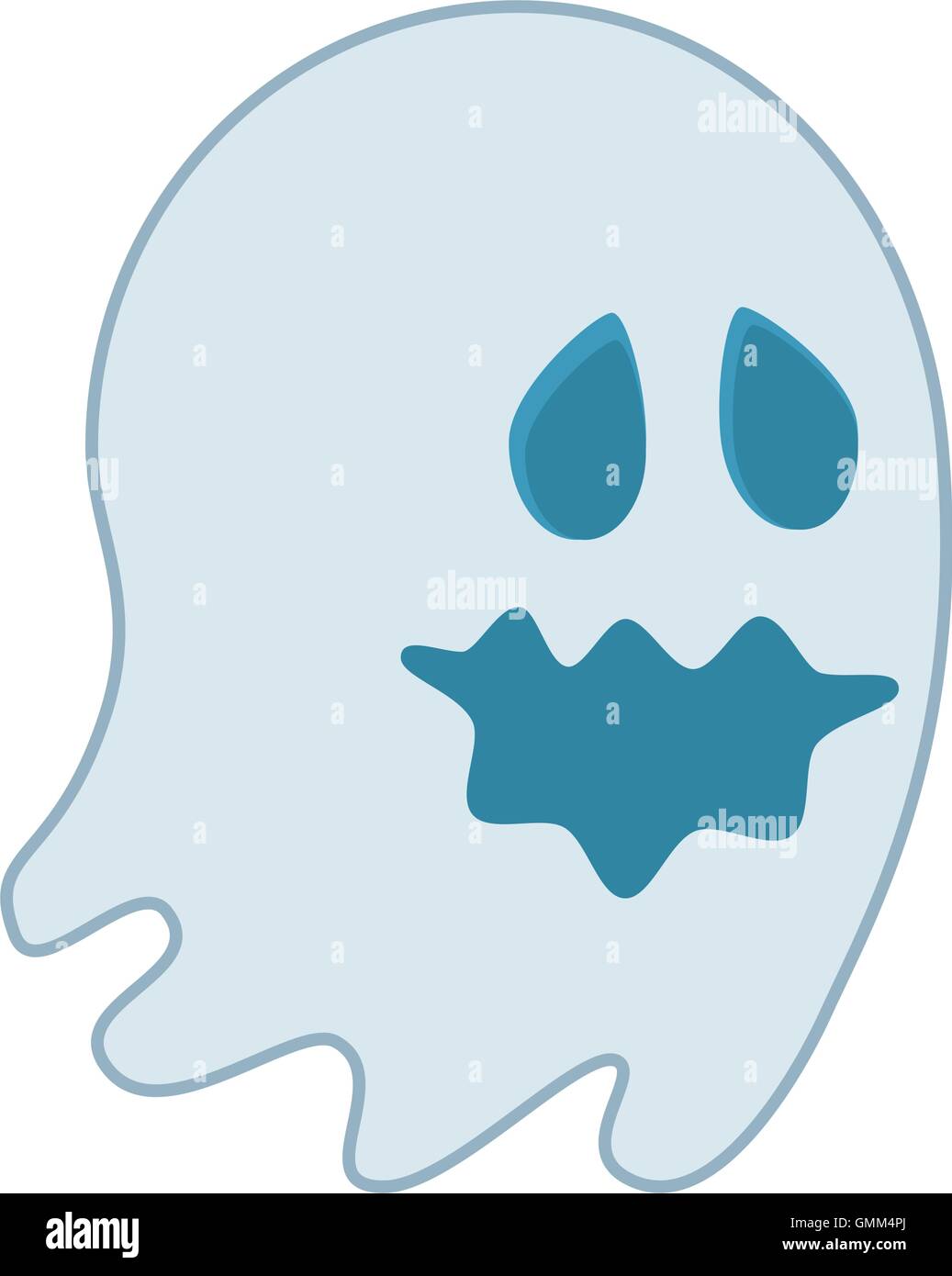 cartoon ghost halloween Stock Vector Image & Art - Alamy