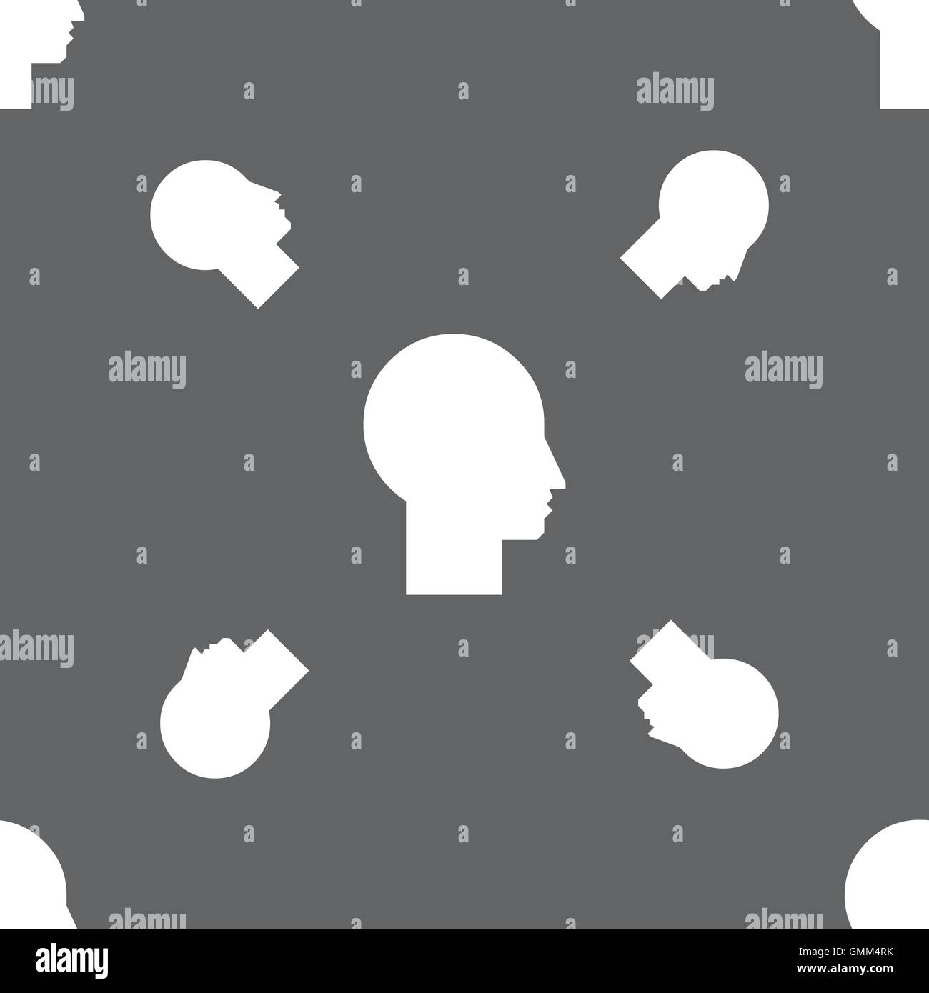 User sign icon. Person symbol. Set colourful buttons. Seamless pattern ...