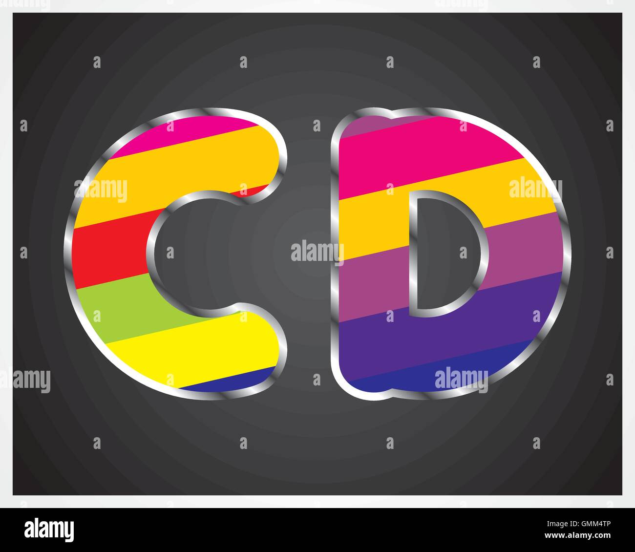 Long shadow font hi-res stock photography and images - Alamy