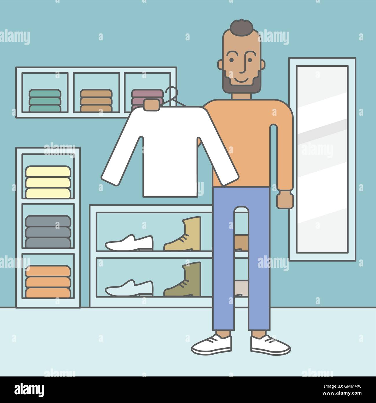 Minimal clothing Stock Vector Images - Alamy