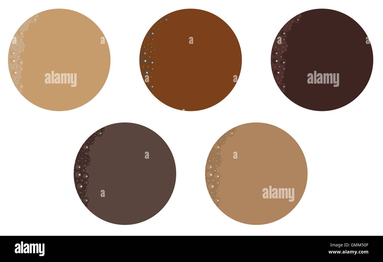 Tea shades Stock Vector Images - Alamy