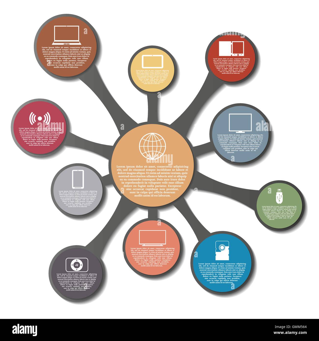Infographic information Cut Out Stock Images & Pictures - Alamy