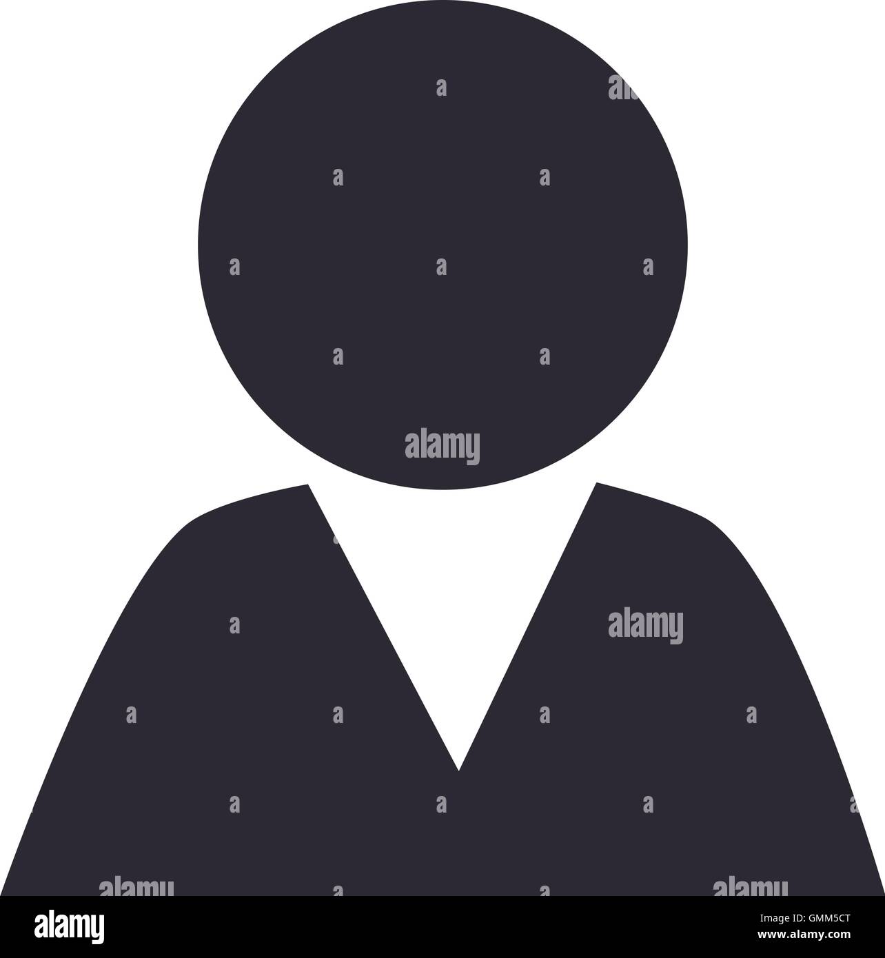 Man profile head and shoulders Stock Vector Images - Alamy