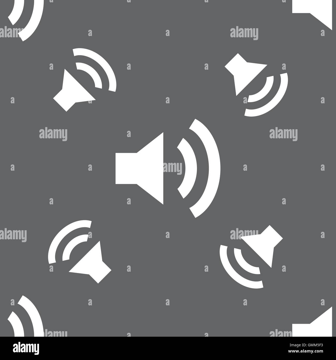 Wave sign vector music label Stock Vector Images - Alamy