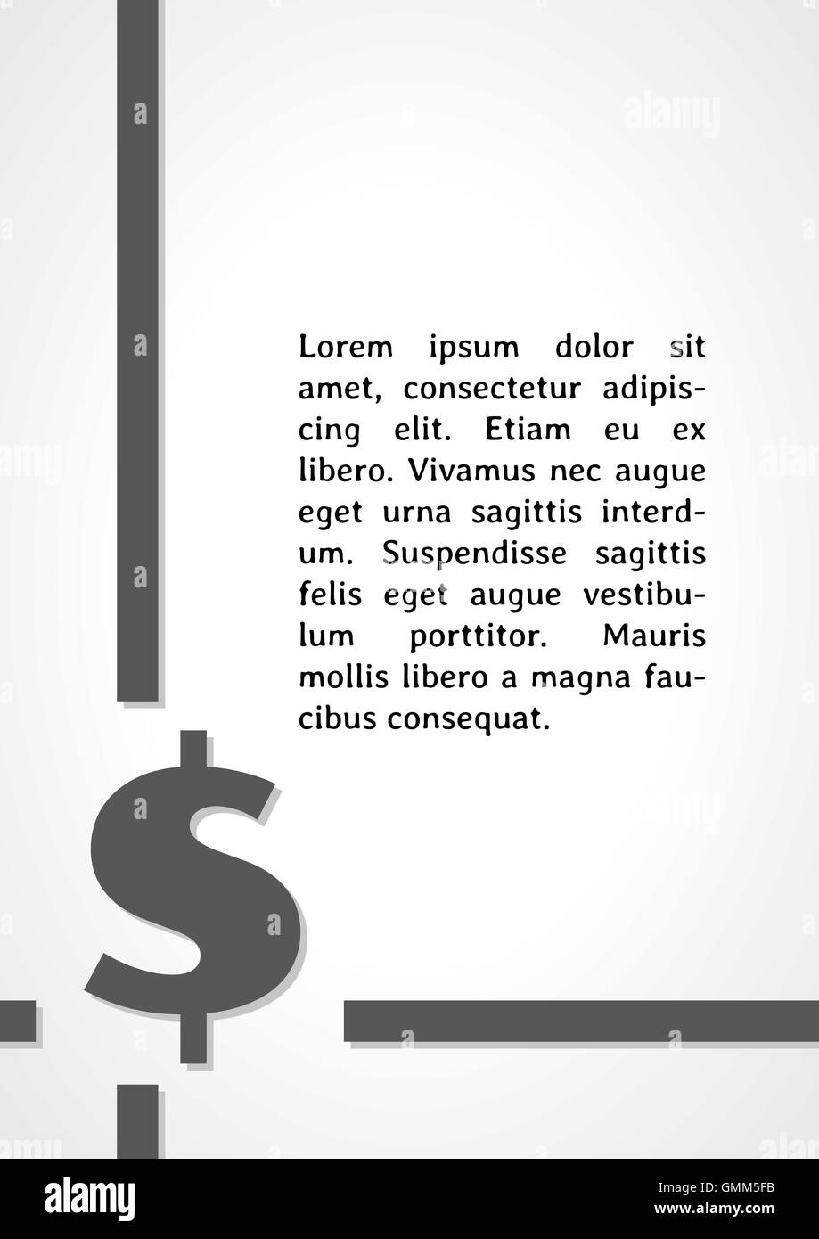 dollar symbol dark infographics Stock Vector Image & Art - Alamy