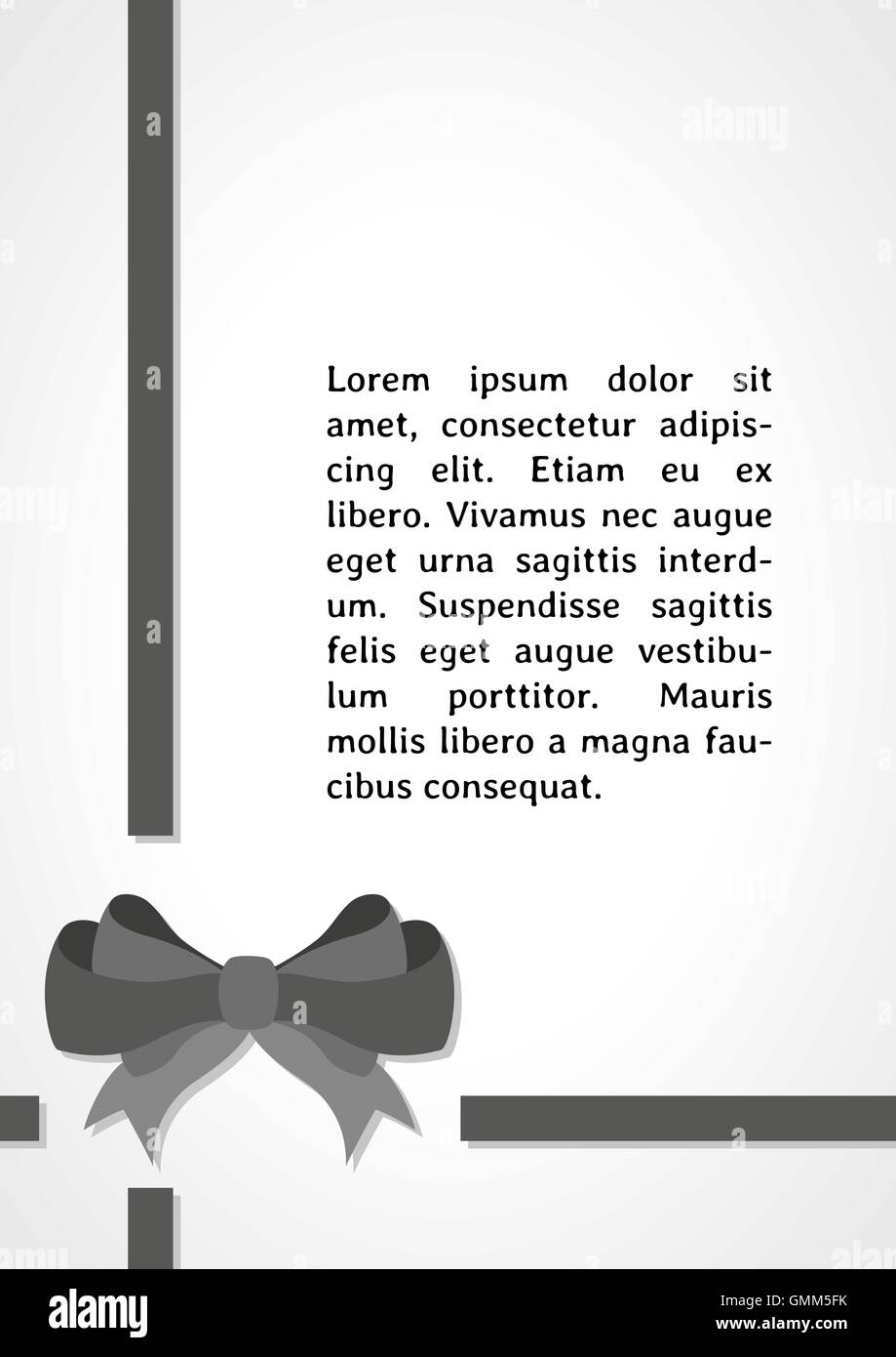 Elegant bow ribbon icon hi-res stock photography and images - Alamy