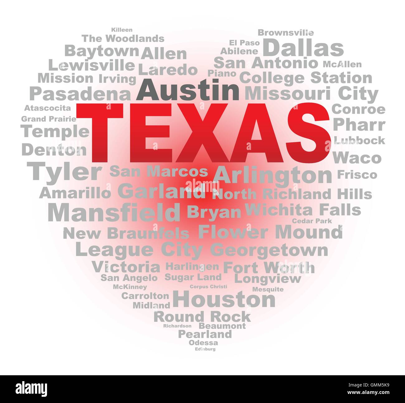 Texas cloud Stock Vector Images - Alamy