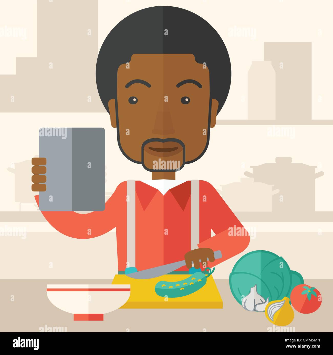 Modern cooking food recipe Stock Vector Images - Alamy