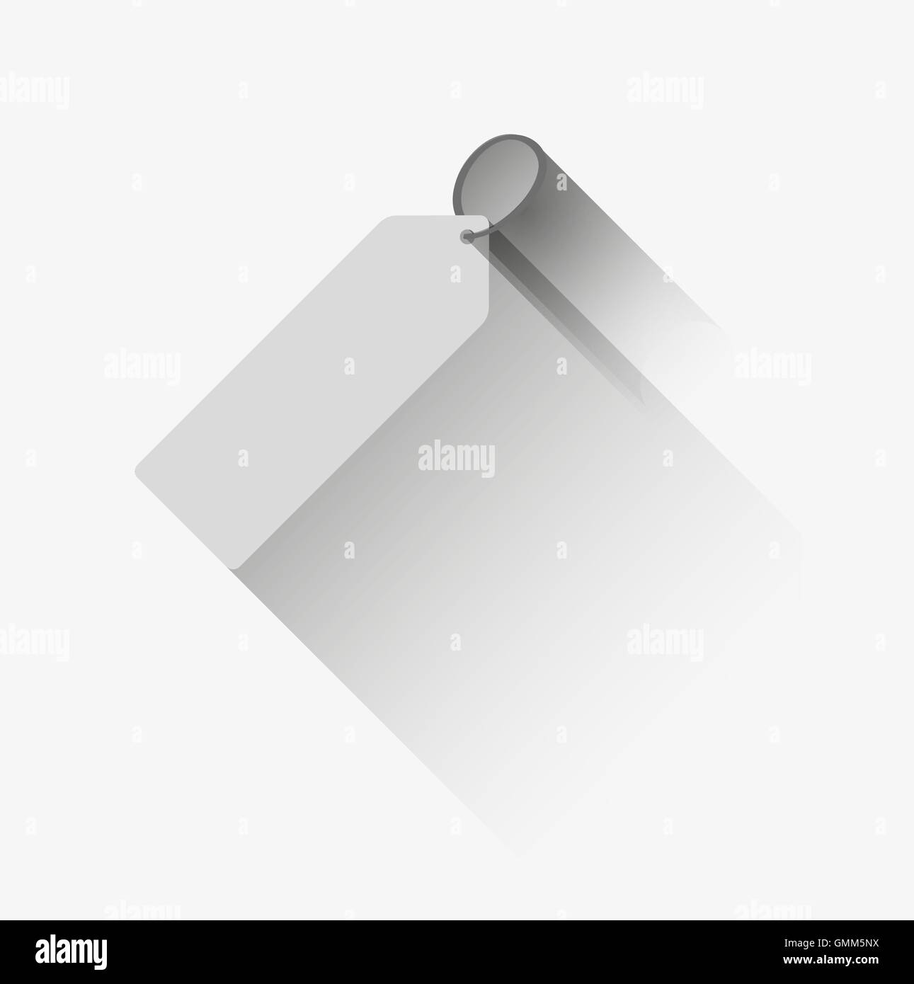 price tag with long shadow Stock Vector Image & Art - Alamy