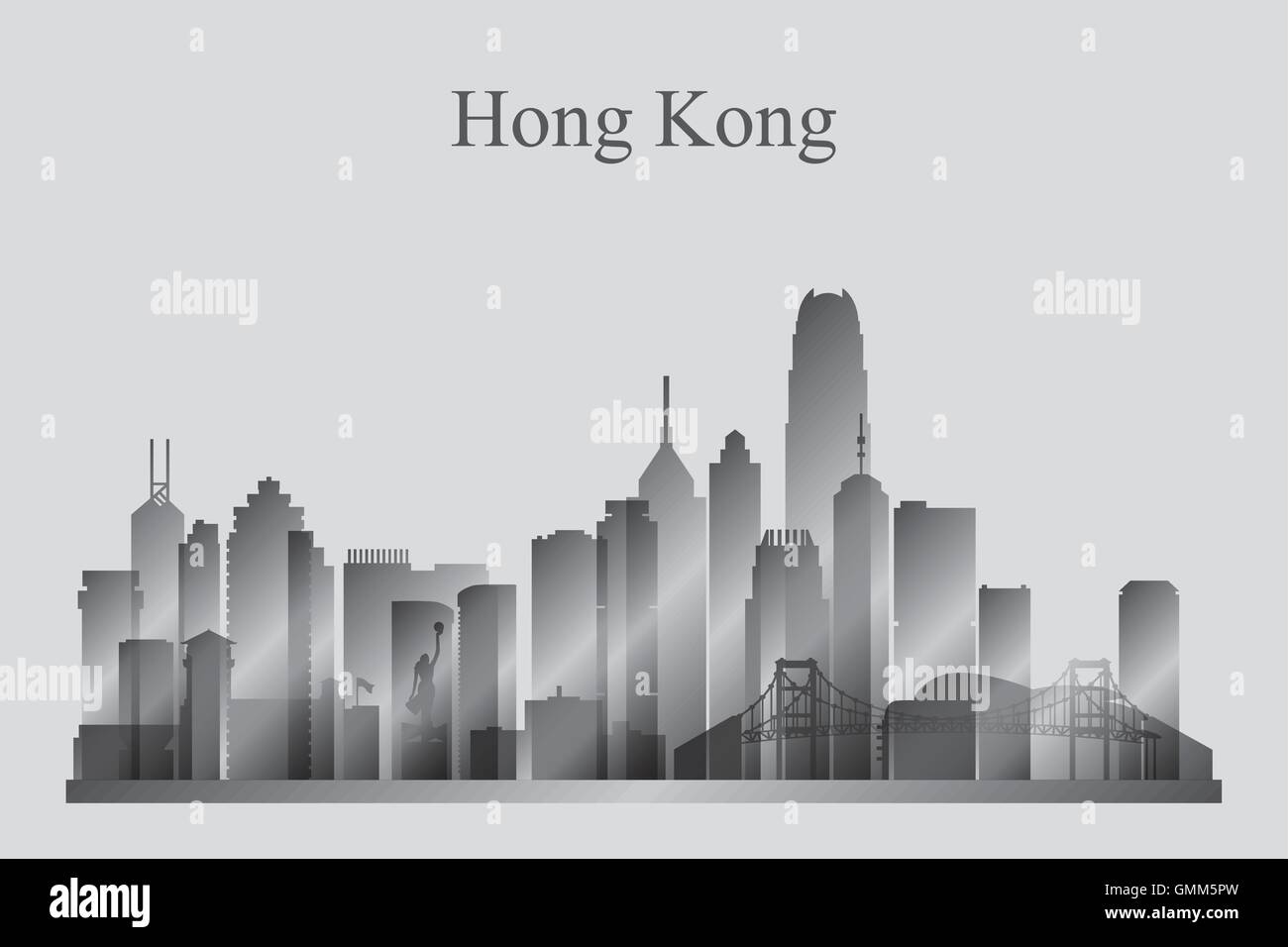 Modern building hong kong Stock Vector Images - Alamy