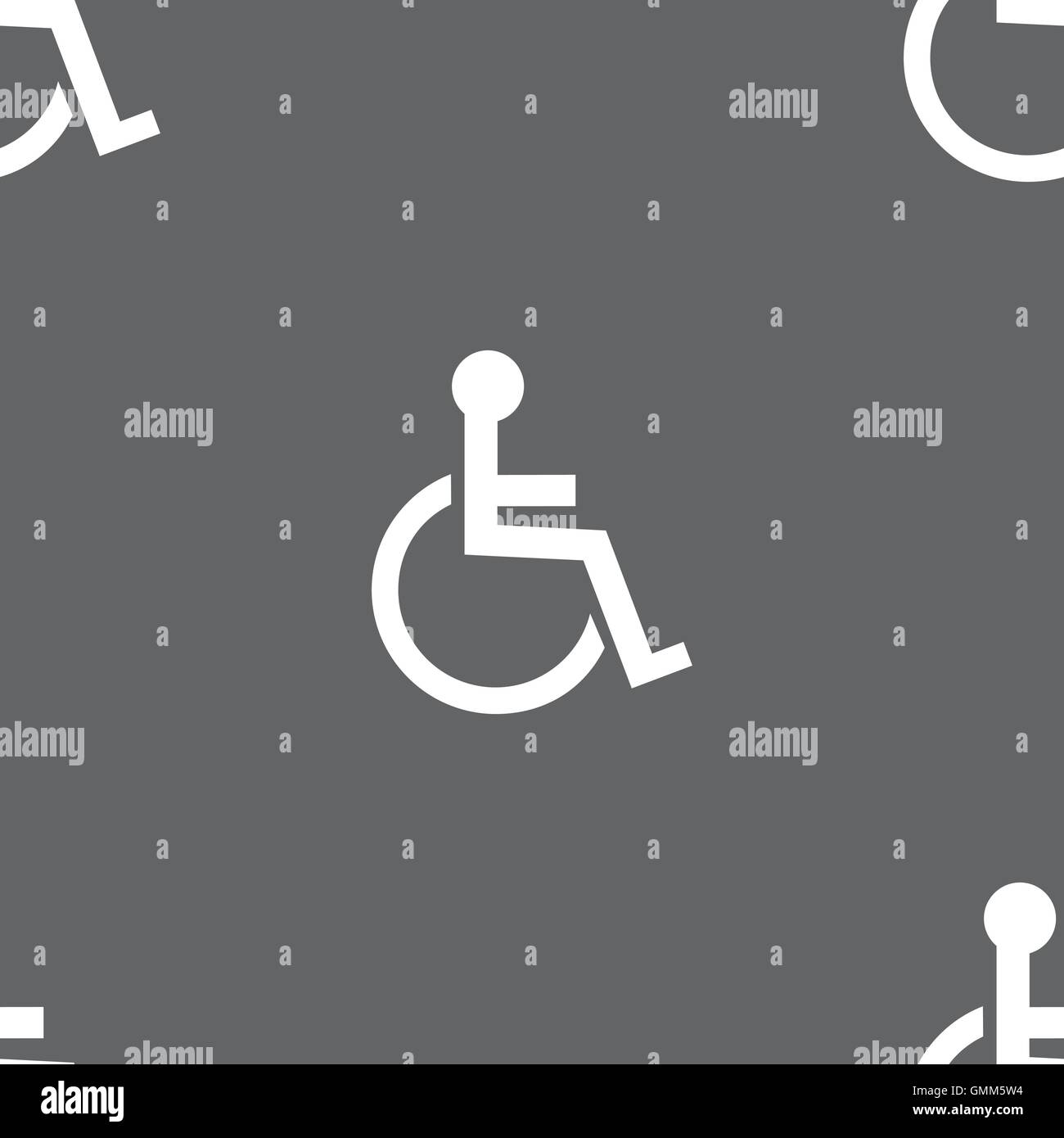Disabled sign icon. Human on wheelchair symbol. Handicapped invalid ...