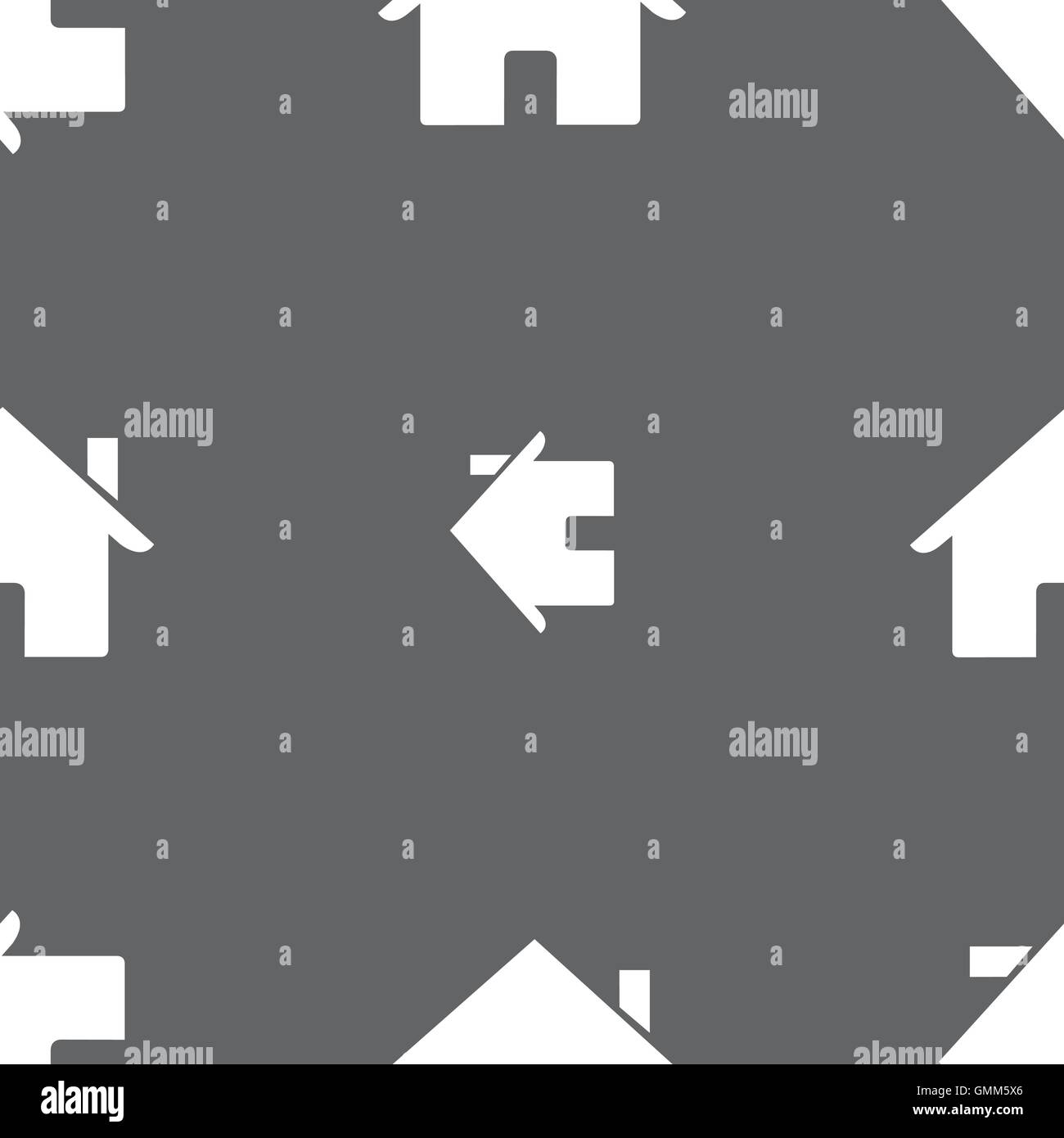 Home sign icon. Main page button. Navigation symbol. Seamless pattern ...