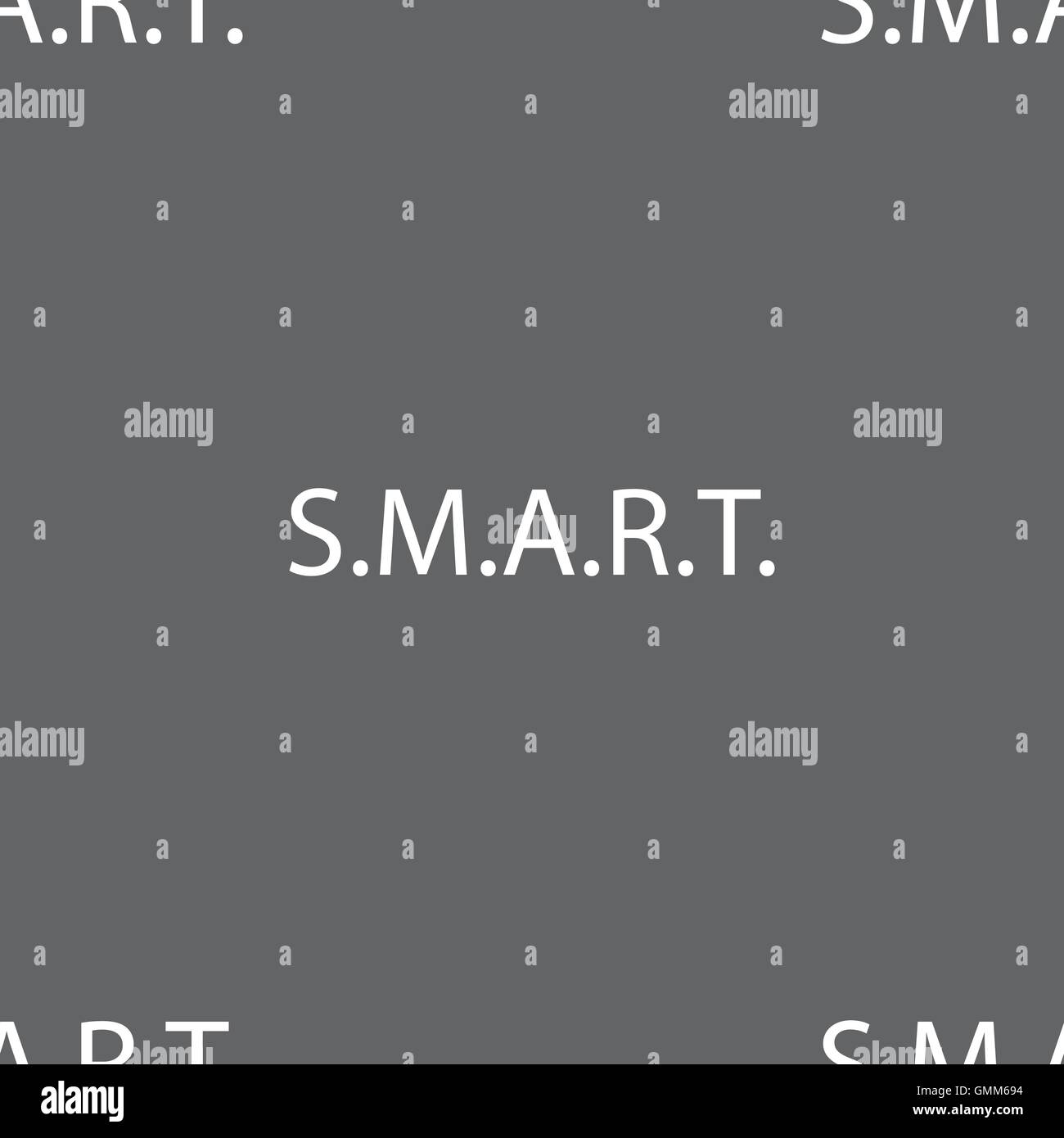 Smart sign icon. Press button. Seamless pattern on a gray background ...