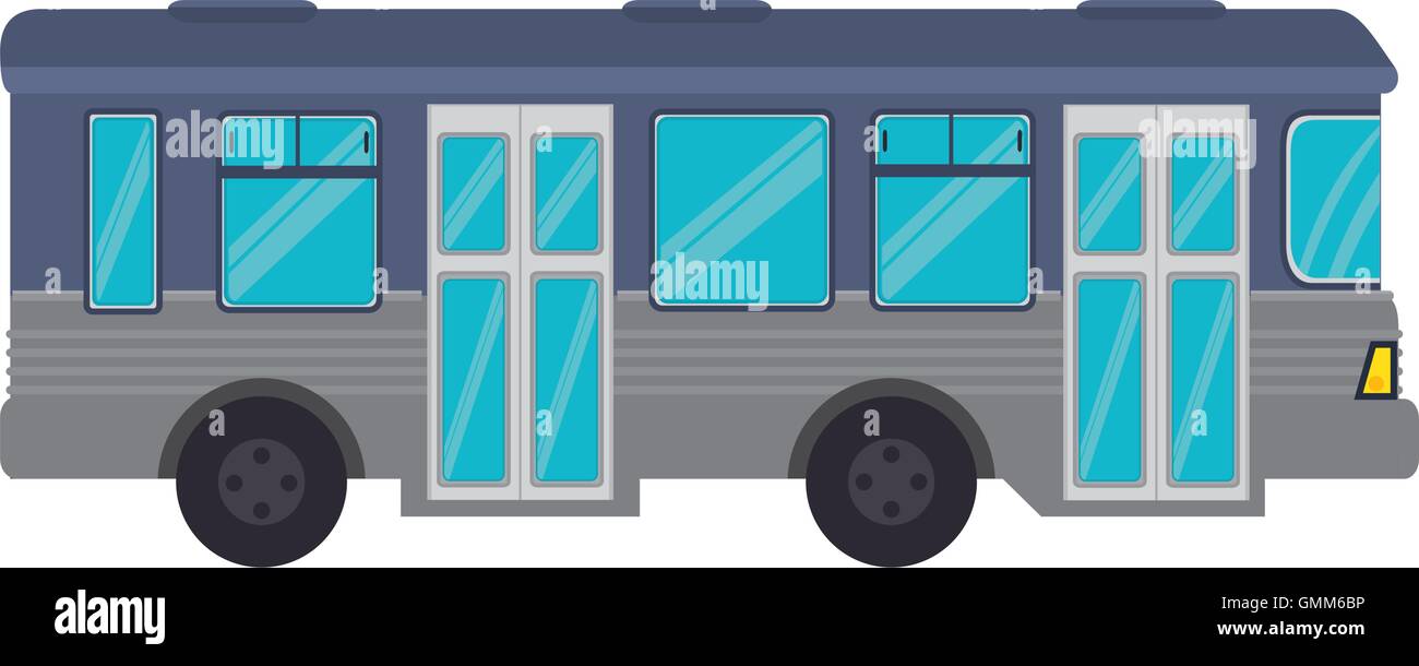 urban bus vehicle Stock Vector Image & Art - Alamy