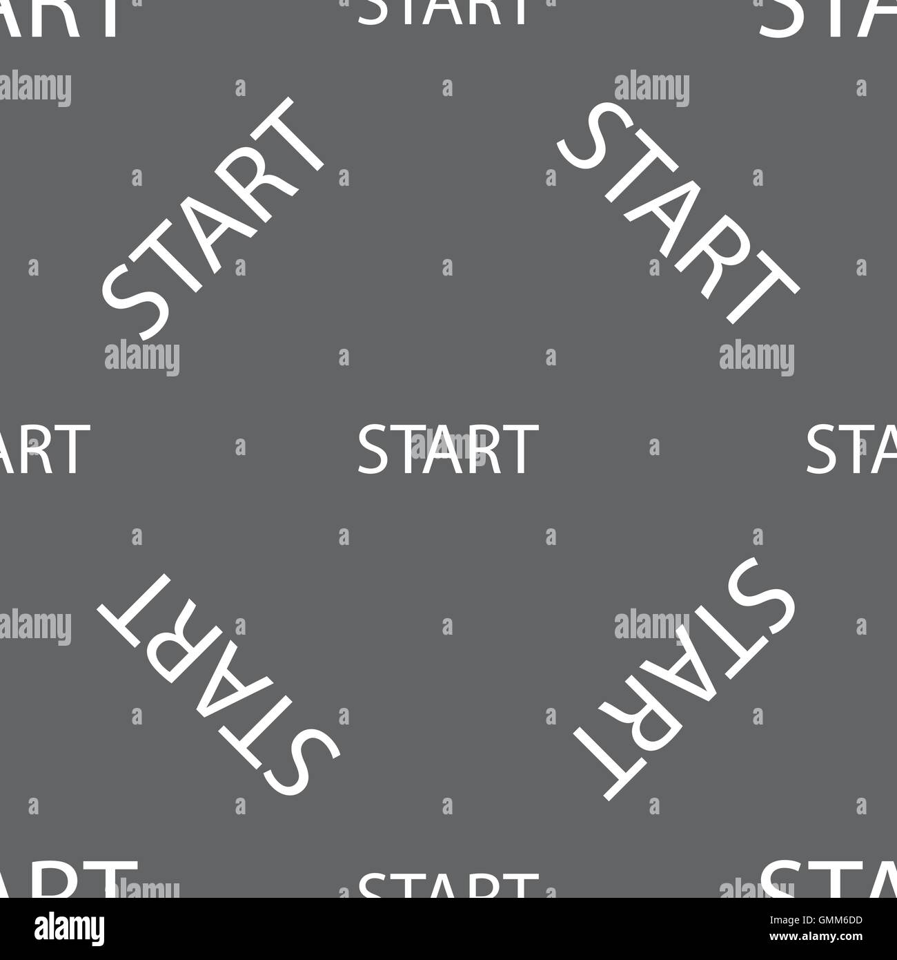 Start engine sign icon. Seamless pattern on a gray background. Vector ...