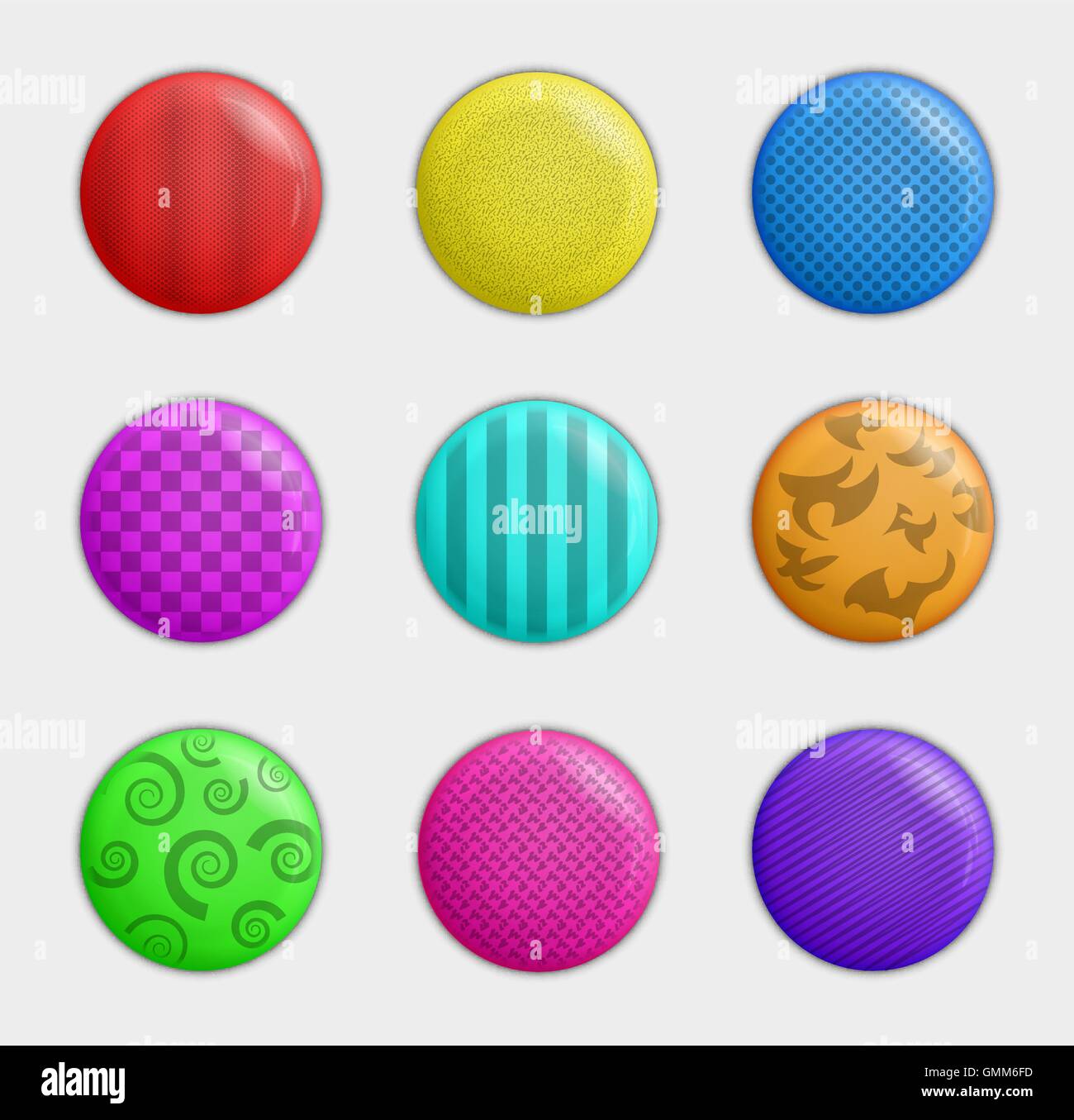 color badges collection Stock Vector Image & Art - Alamy