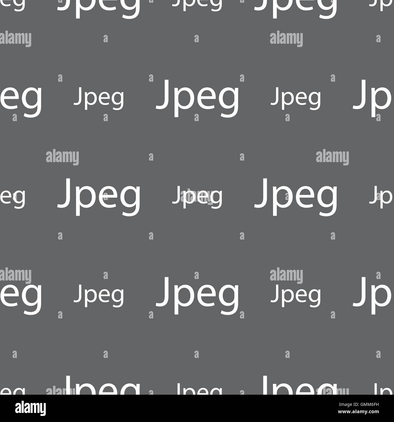 File JPG sign icon. Download image file symbol. Seamless pattern on a ...