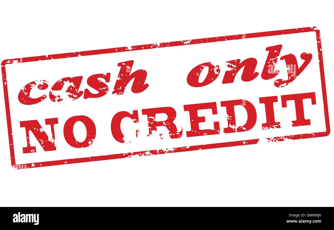 No Cash Sign Stock Vector Images - Alamy