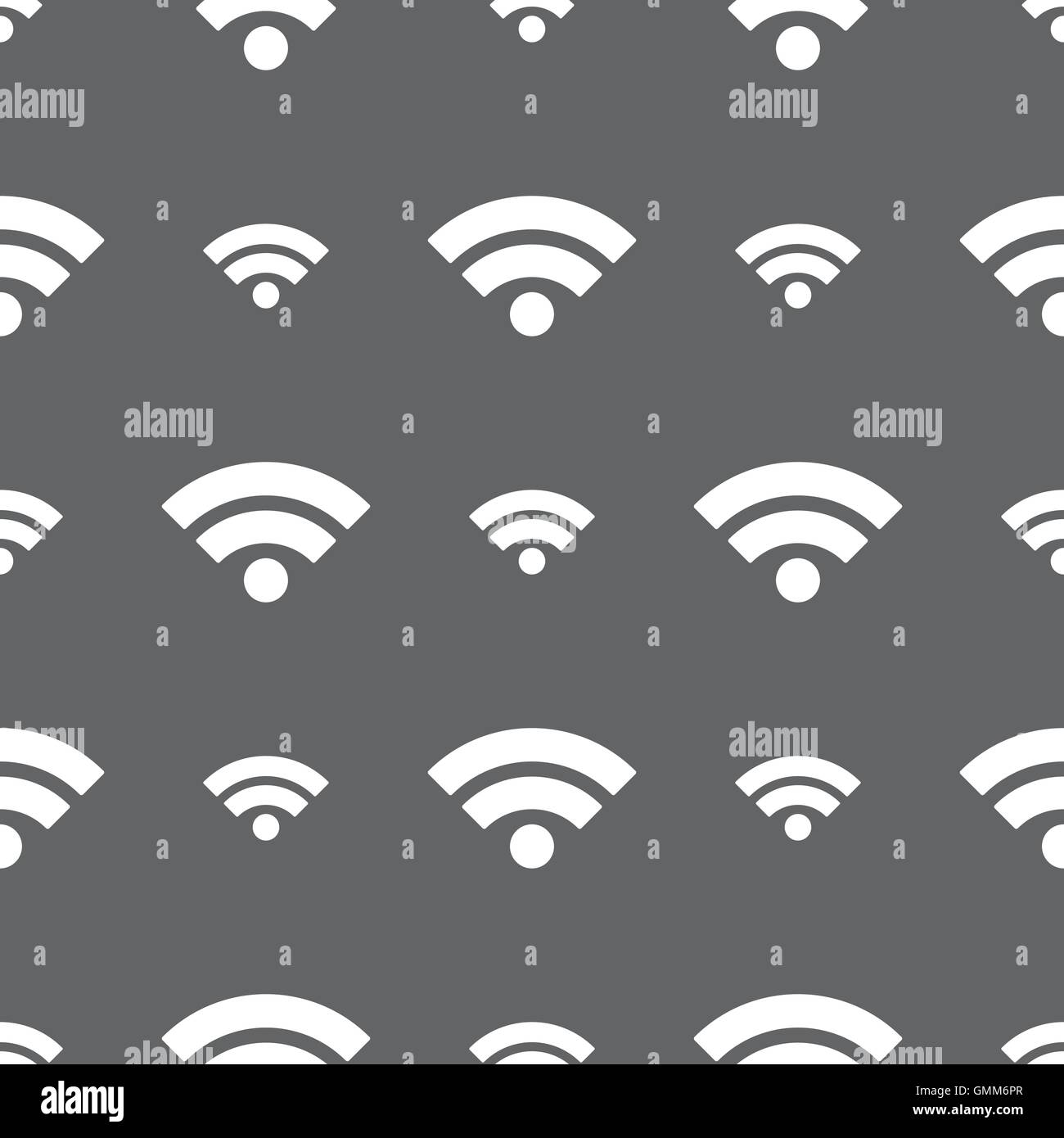 Wifi sign. Wi-fi symbol. Wireless Network icon. Wifi zone. Seamless ...