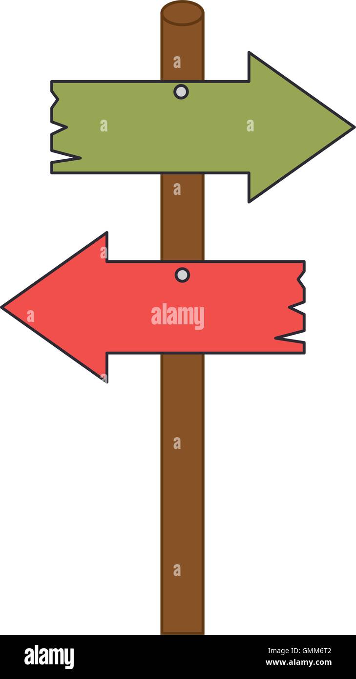 road sign arrow Stock Vector Image & Art - Alamy