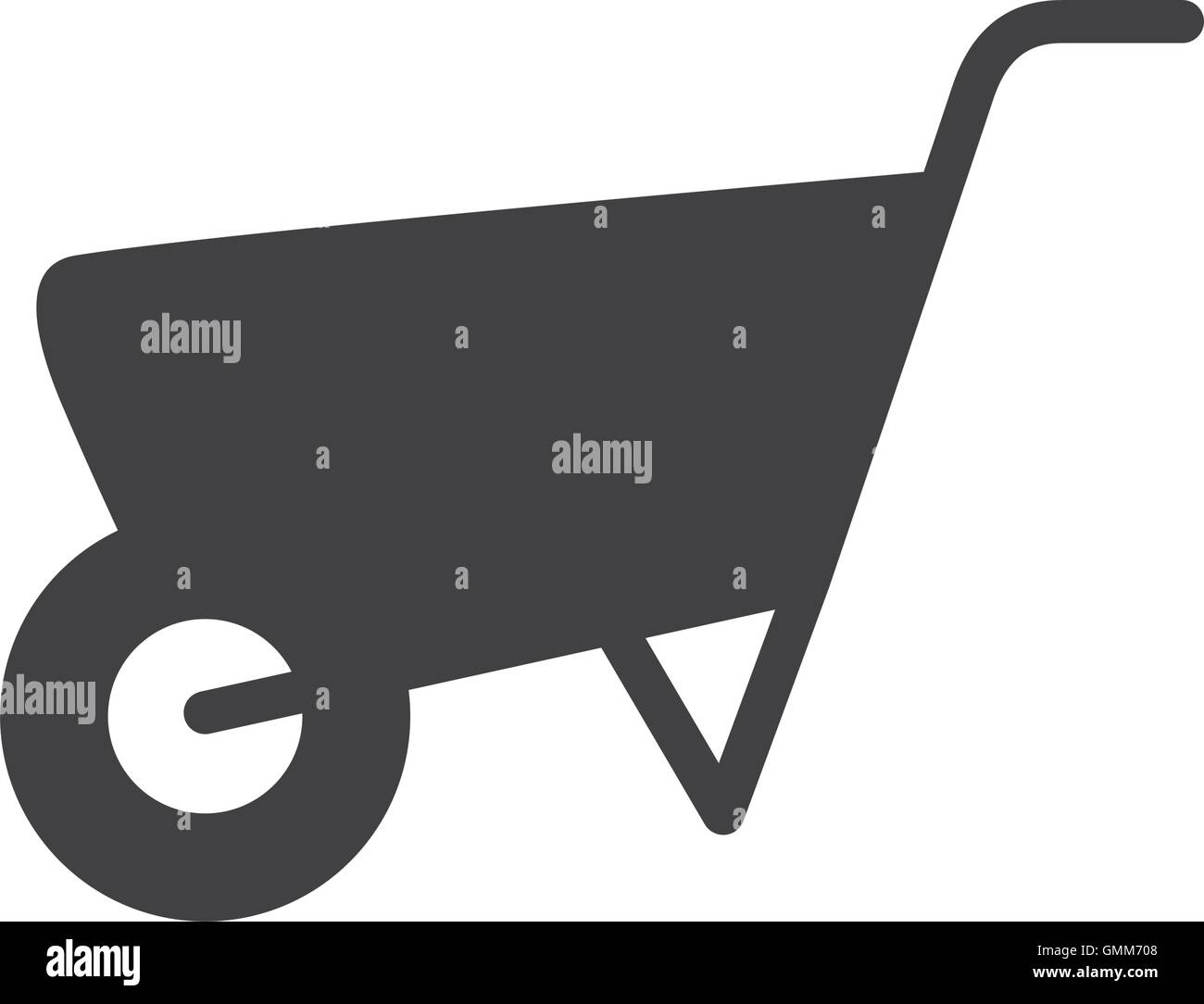 wheelbarrot cart construction Stock Vector Image & Art - Alamy